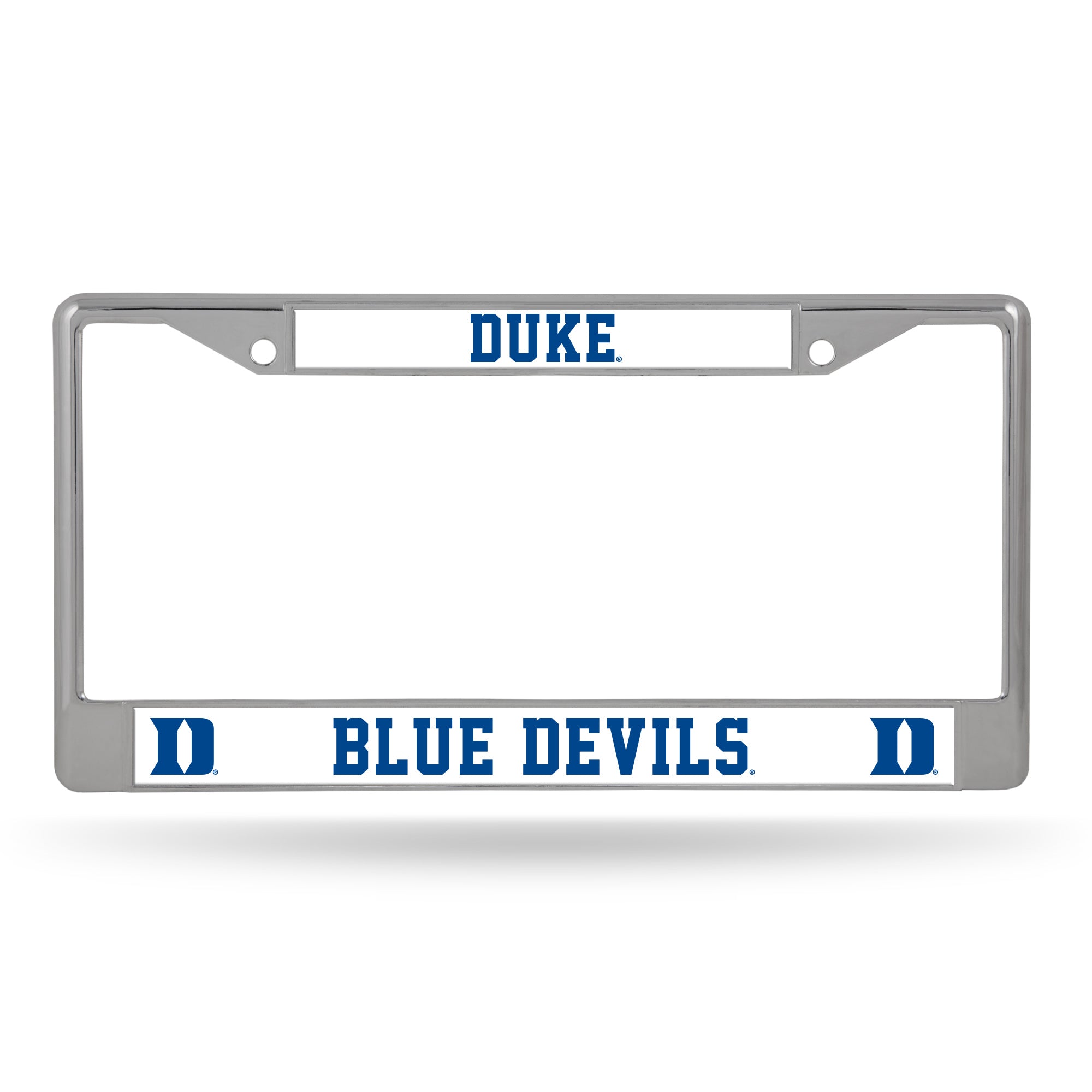Duke Blue Devils Chrome License Plate Frame