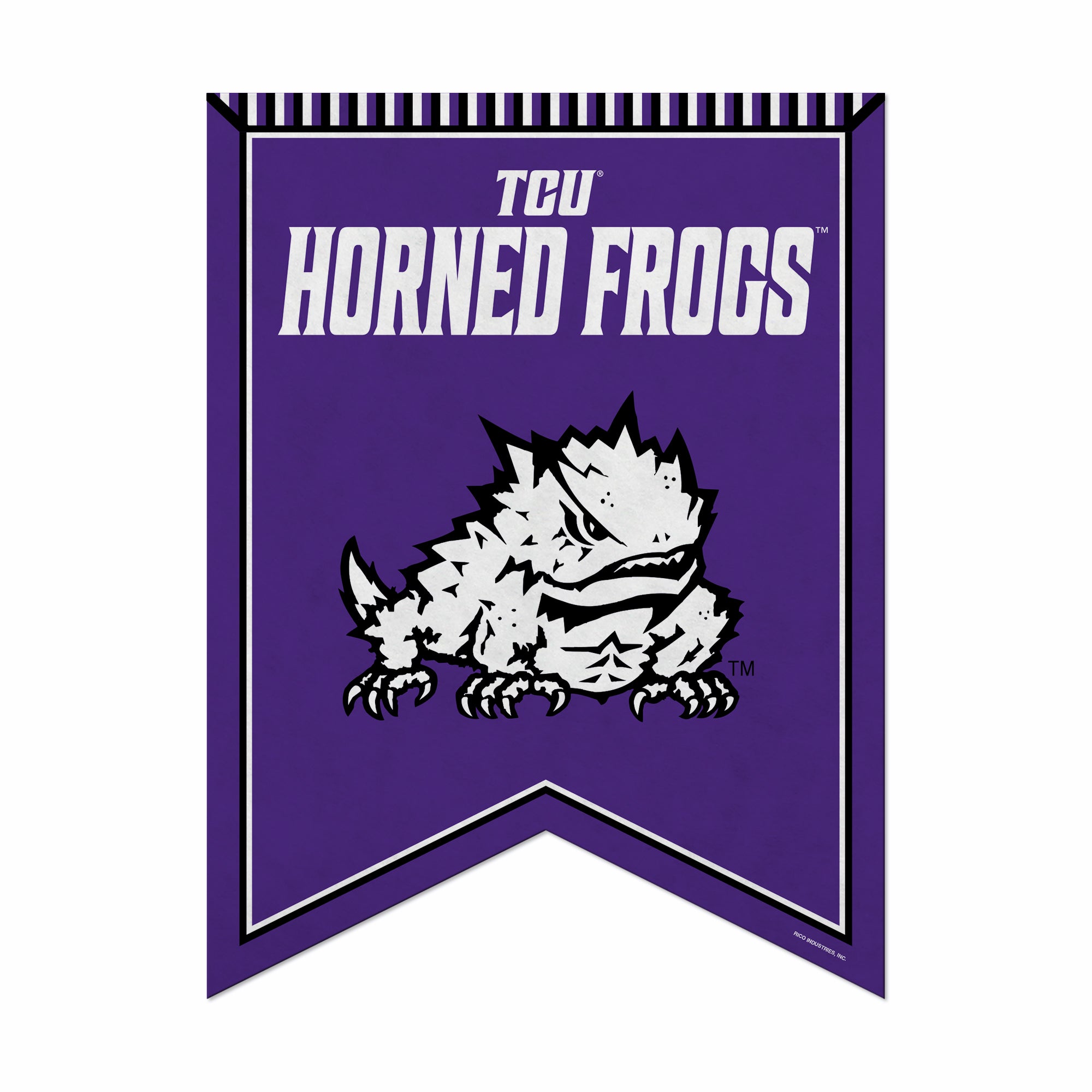 TCU Horned Frogs Rafter Felt Pennant (18" X 24")