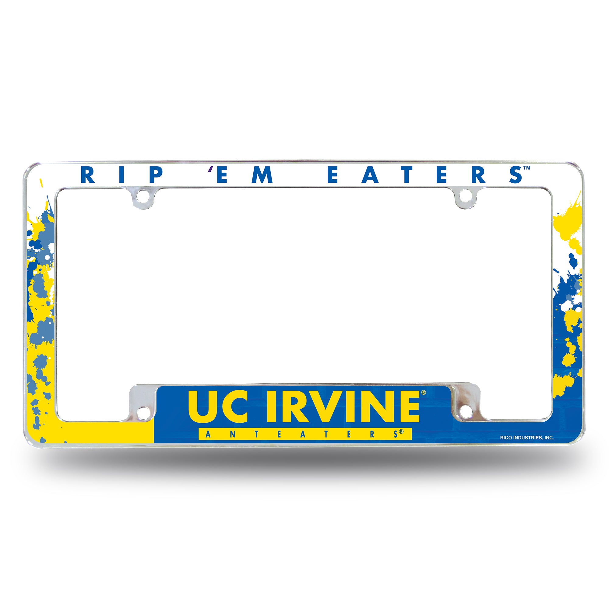 UC Irvine Anteaters All Over Chrome License Plate Frame