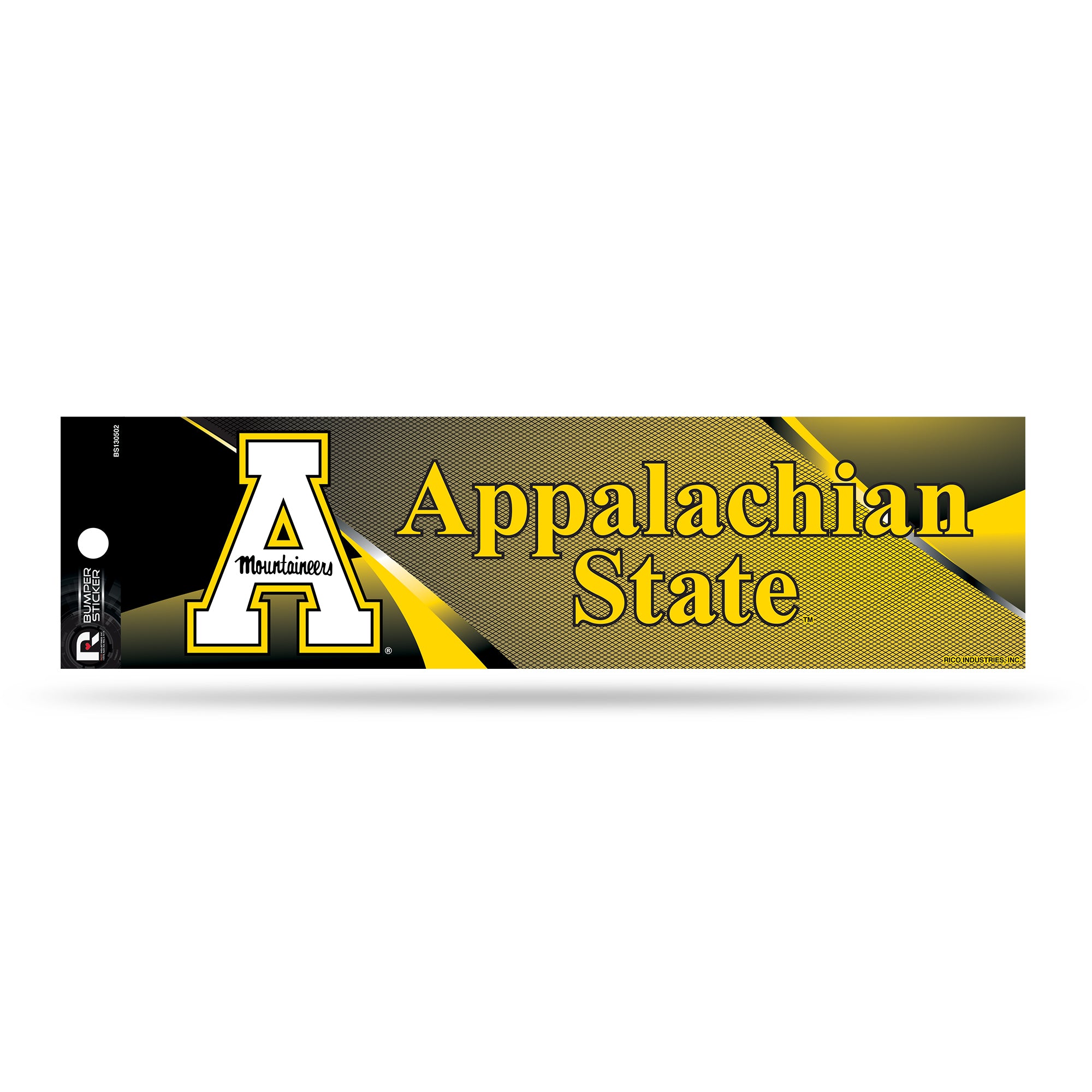 NCAA Appalachian State Mountaineers 3" x 12" Car/Truck/Jeep Bumper Sti