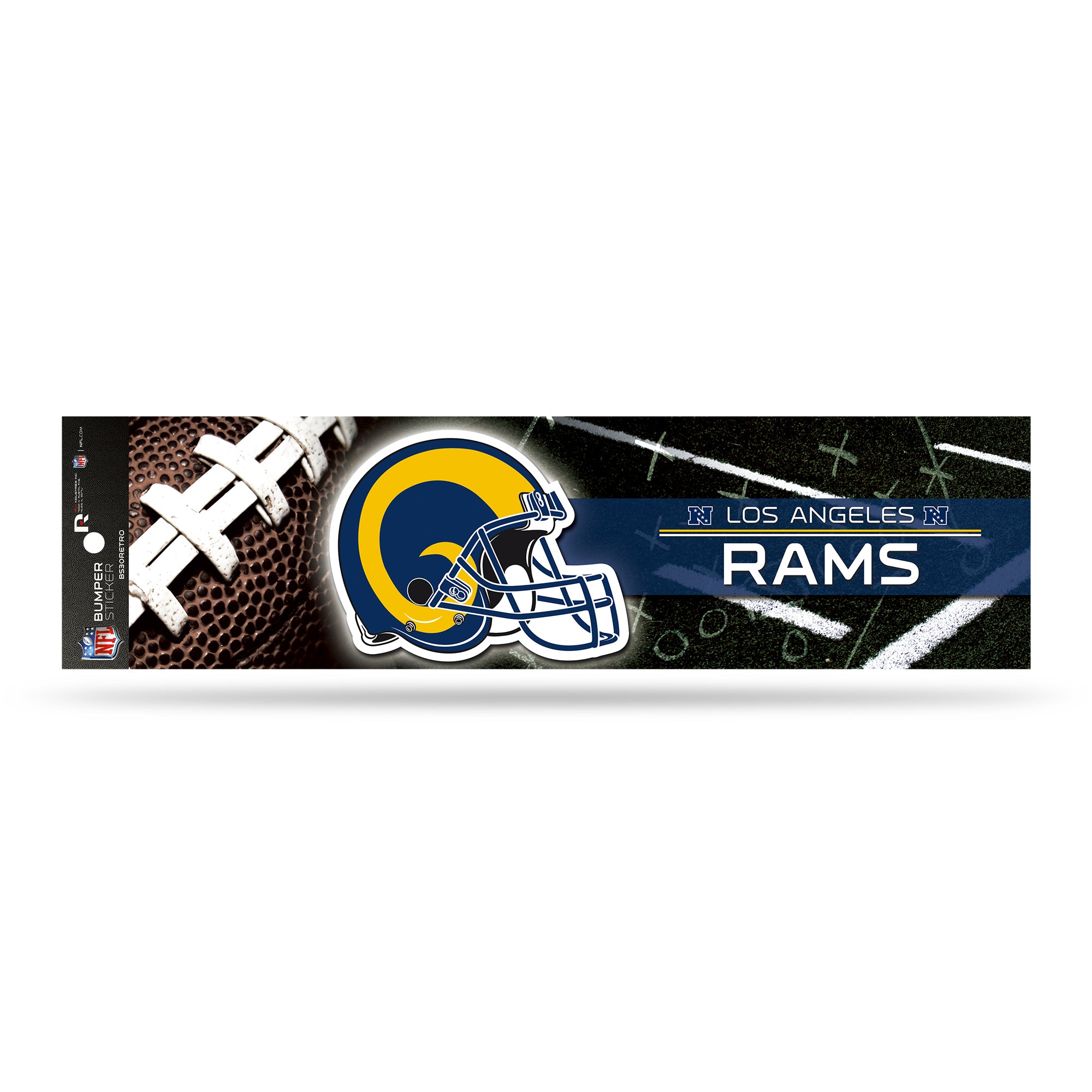 NFL Los Angeles Rams 3" x 12" Car/Truck/Jeep Bumper Sticker By Rico In
