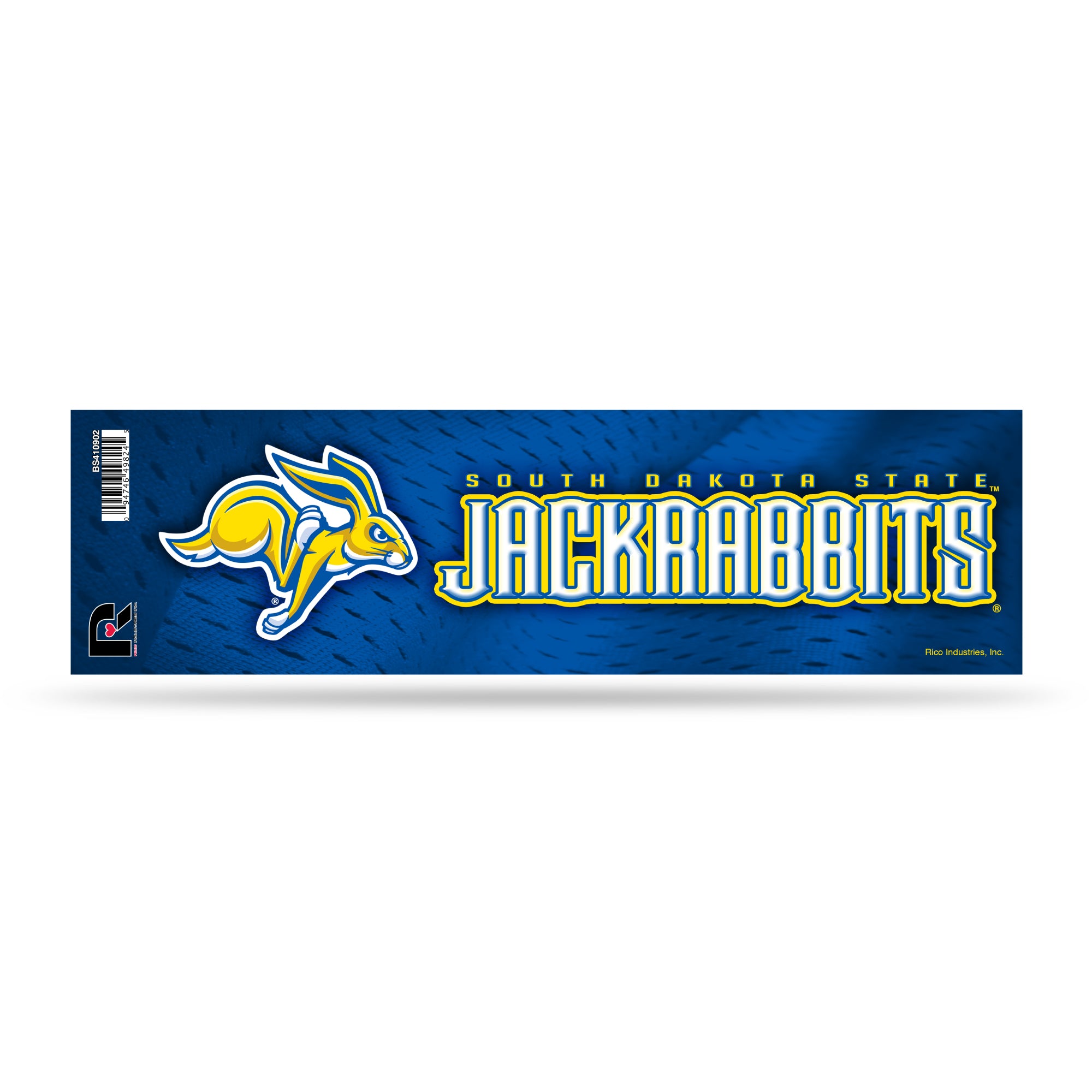 NCAA South Dakota State Jackrabbits 3" x 12" Car/Truck/Jeep Bumper Sti
