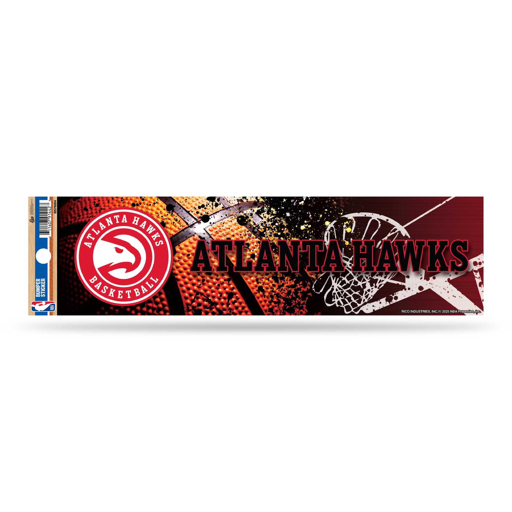 Atlanta Hawks Bumper Sticker