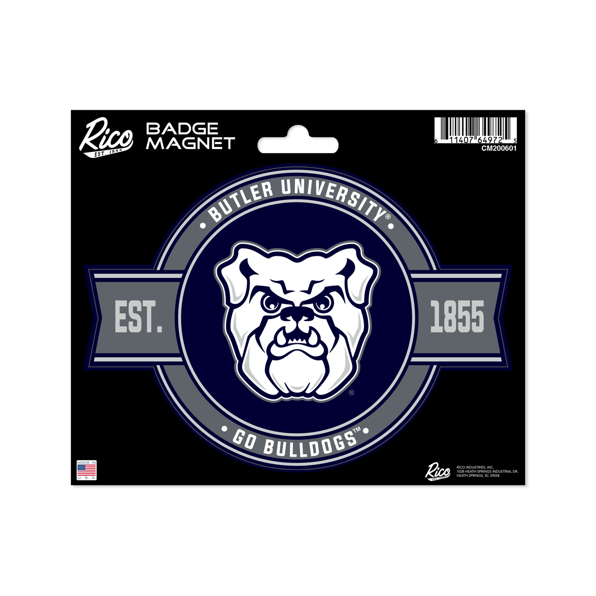 Butler Bulldogs Badge Magnet