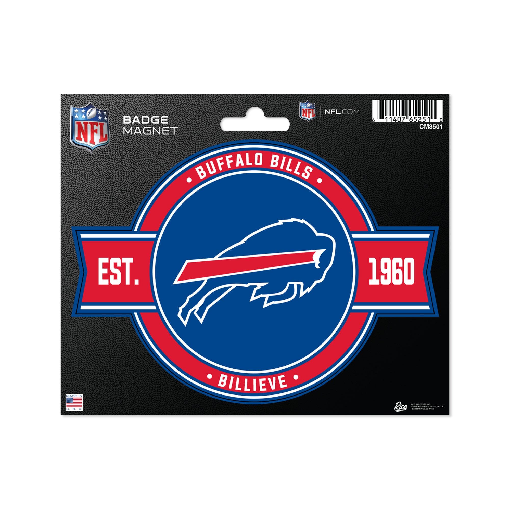 Buffalo Bills Badge Magnet