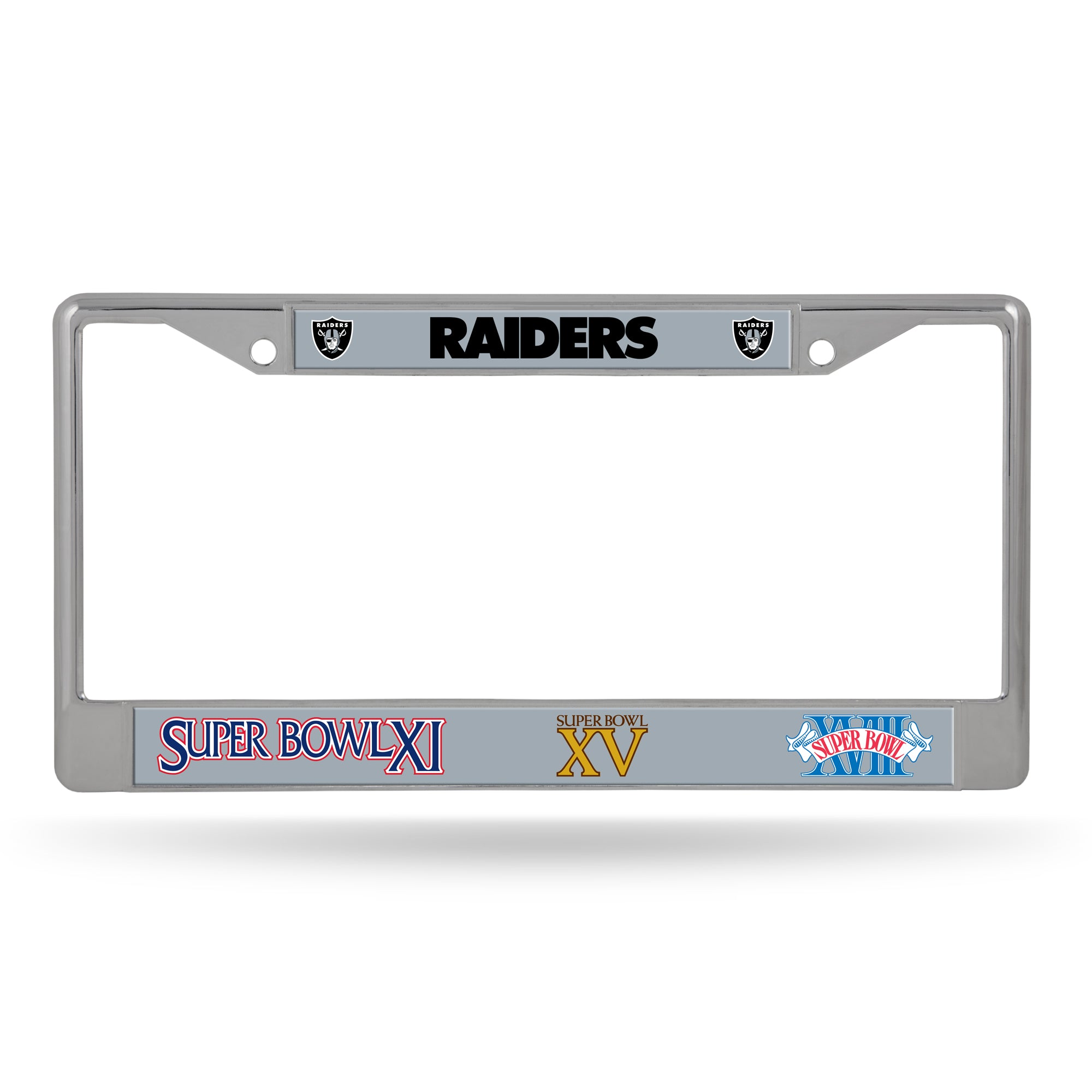 Raiders 3 Time Sb Champ Chrome Frame