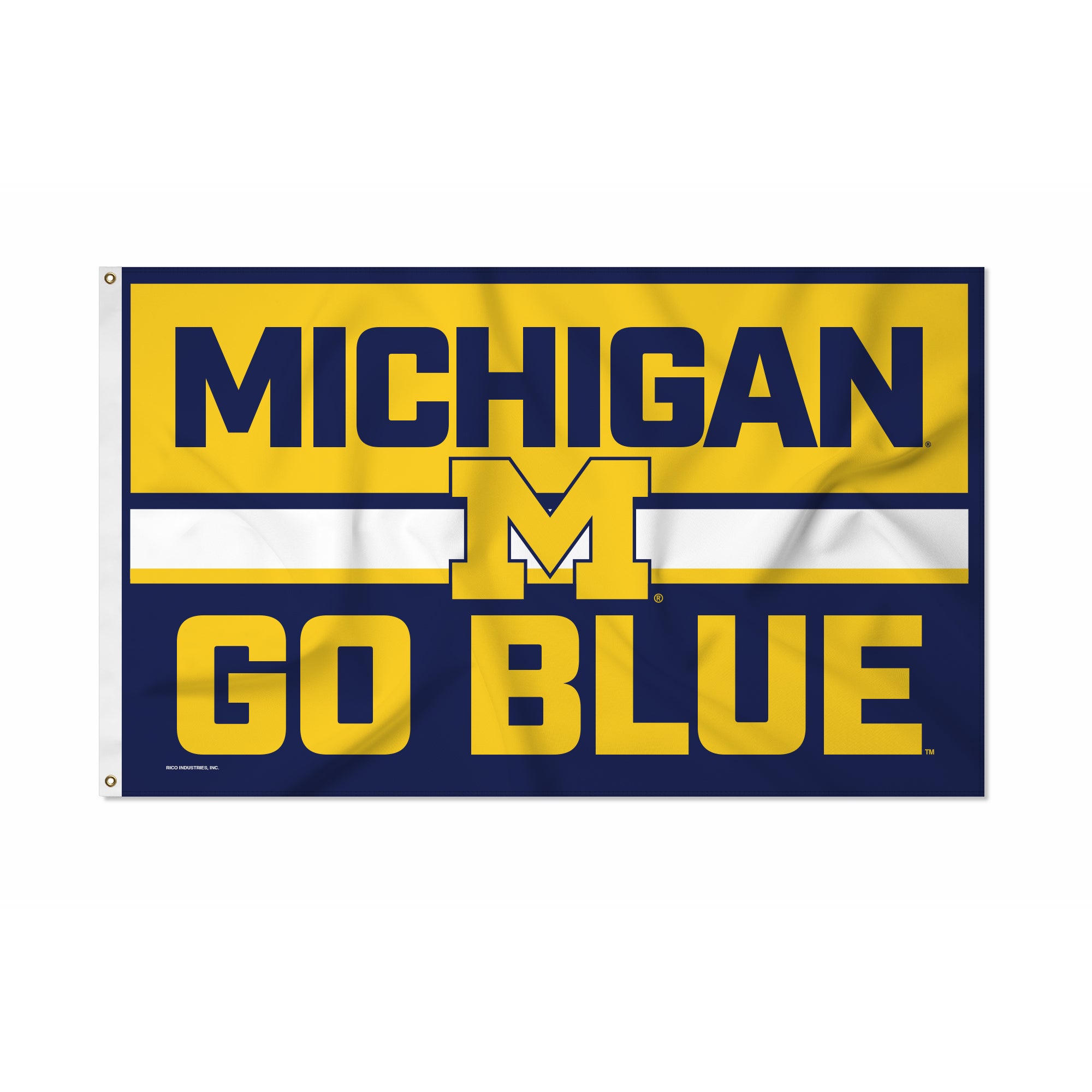 Michigan University Bold Banner Flag