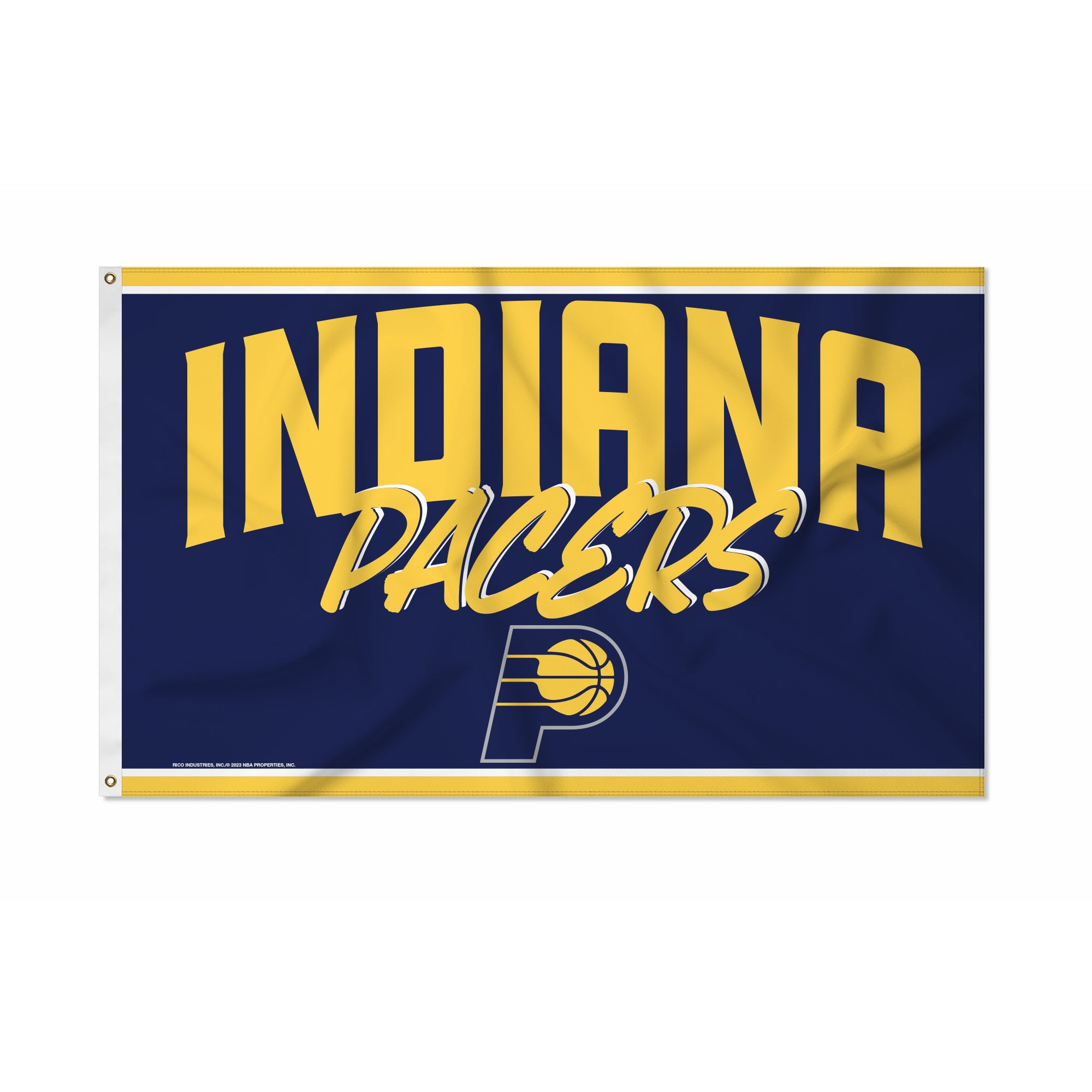 Pacers Script Banner Flag