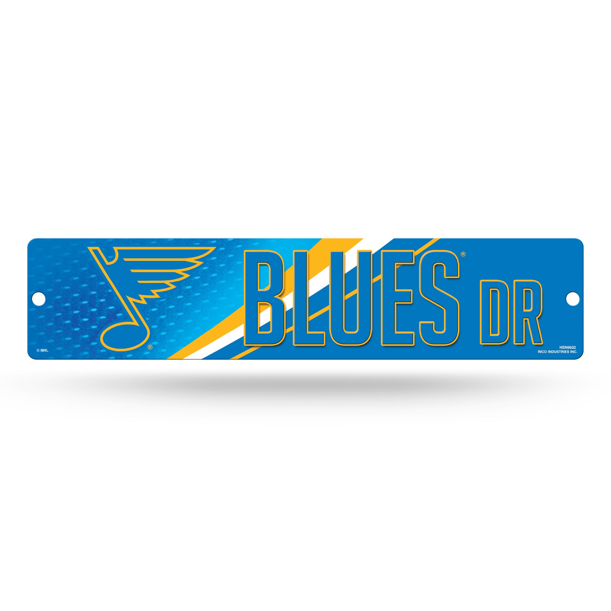 St. Louis Blues Plastic 4" x 16" Street Sign