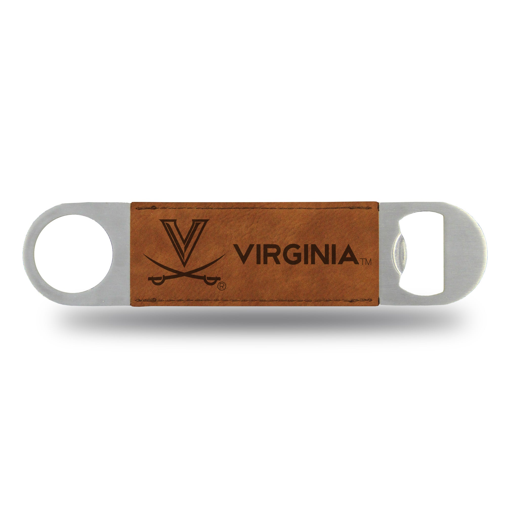 Virginia Cavaliers Laser Engraved Bar Blade - Brown