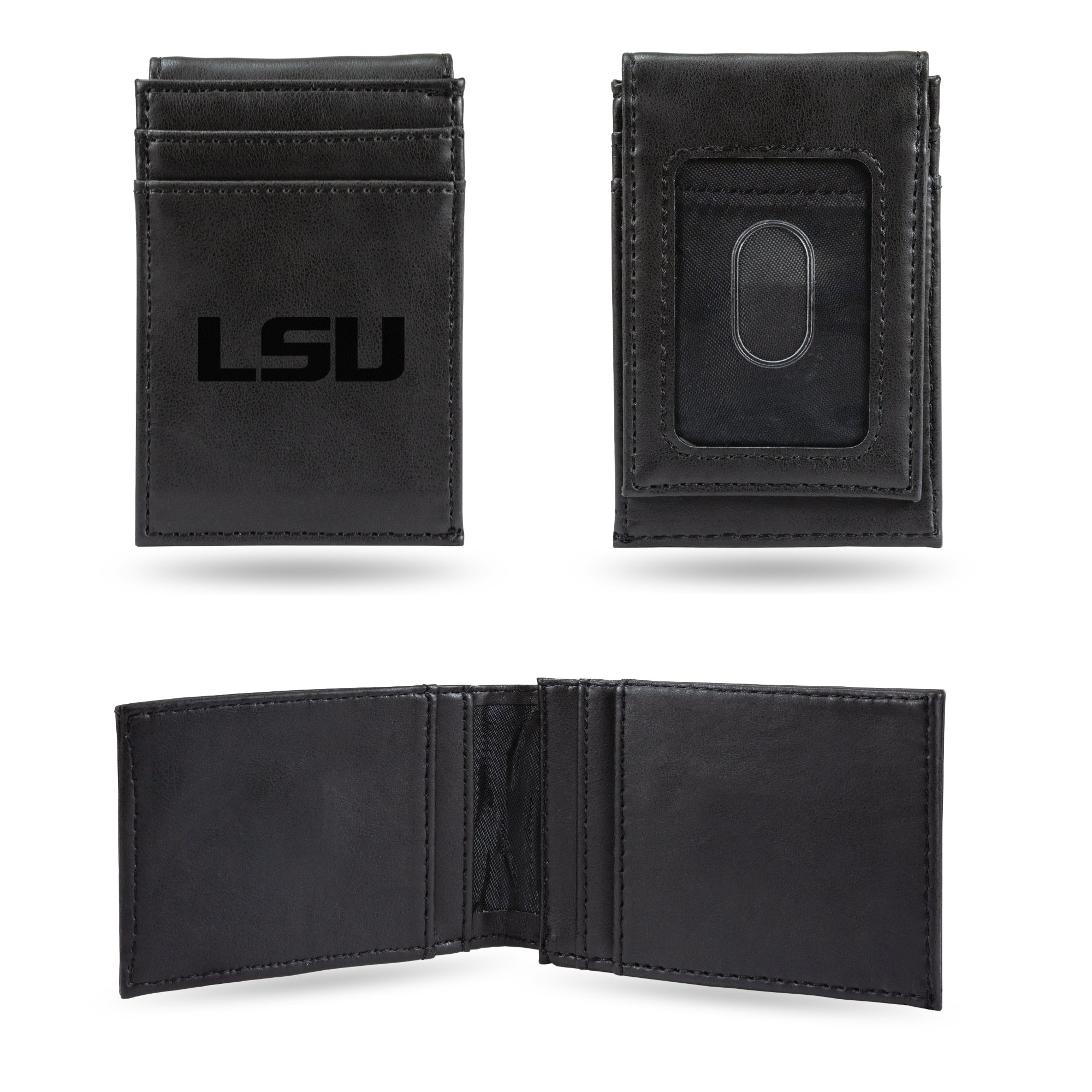 NCAA LSU Tigers Premium Front Pocket Wallet - Compact/Comfortable/Slim