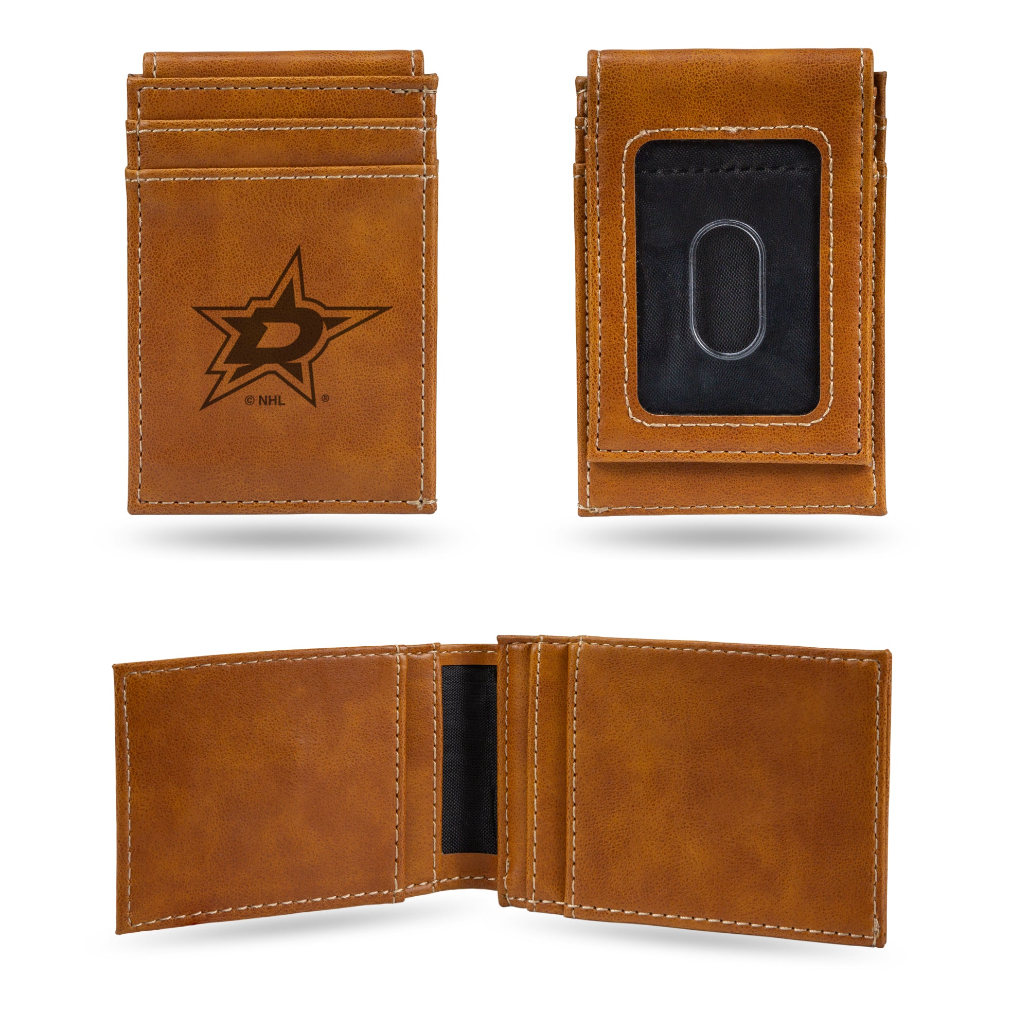 NHL Dallas Stars Premium Front Pocket Wallet - Compact/Comfortable/Sli