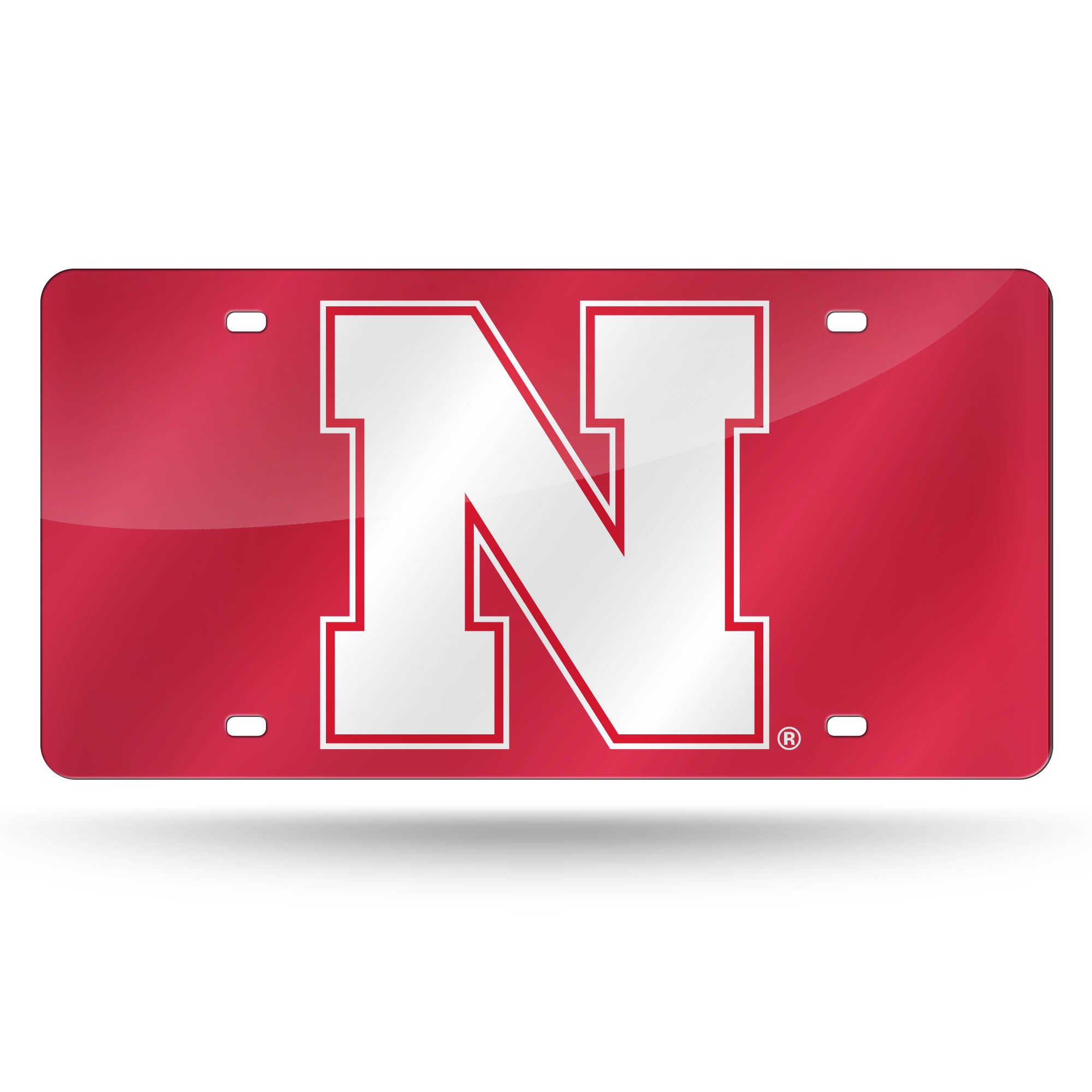 Nebraska Colored Laser Cut Auto Tag