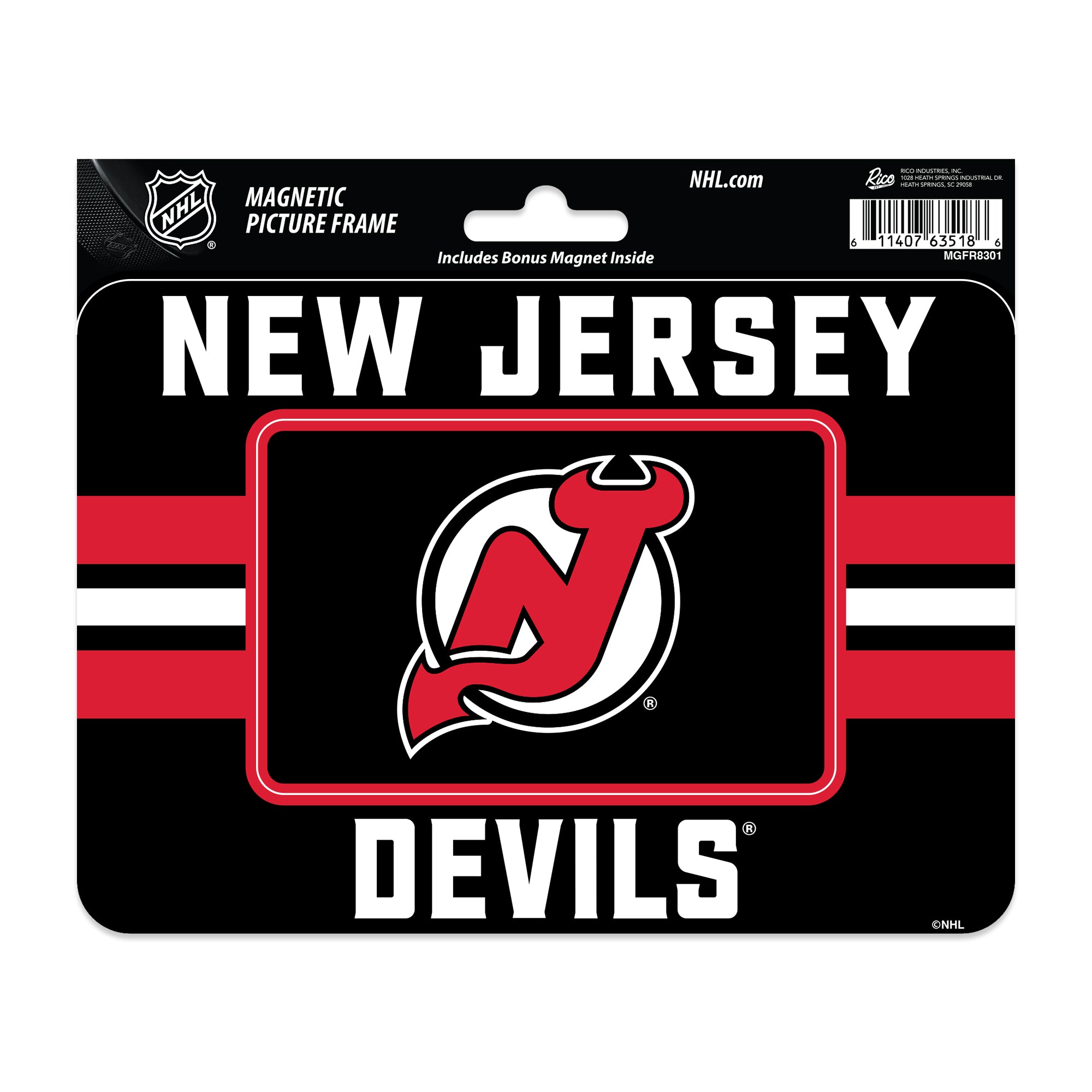 New Jersey Devils Magnetic Frame