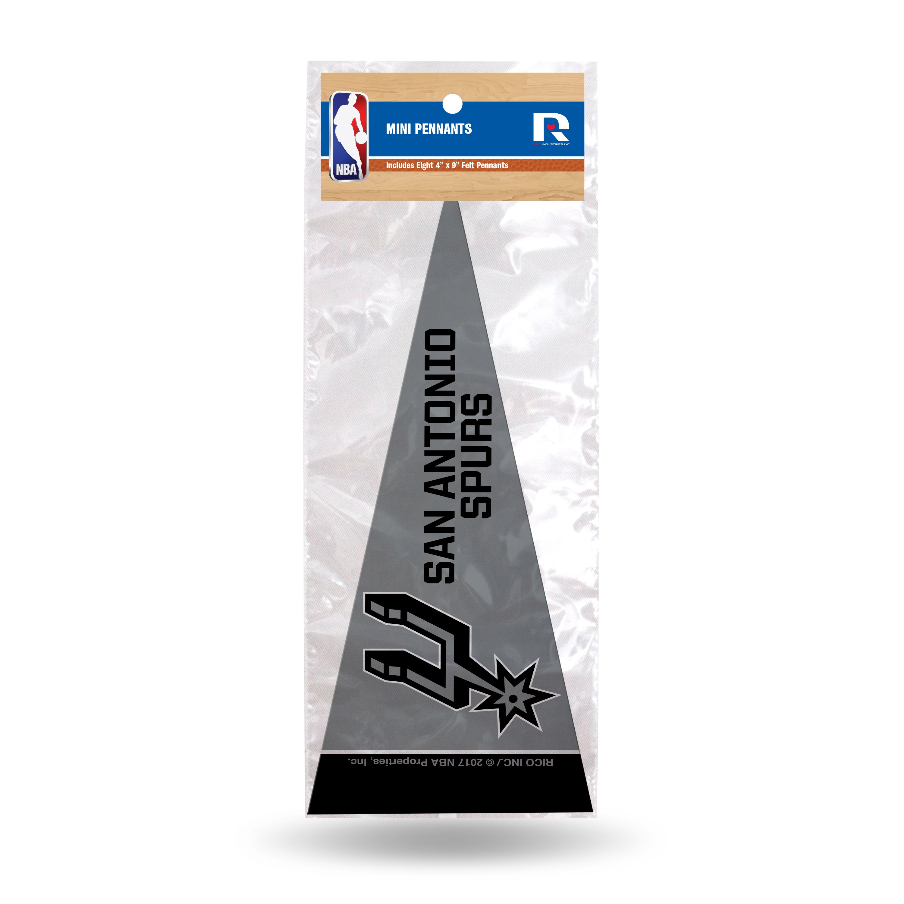 Spurs 8 Pc Mini Pennant Pack