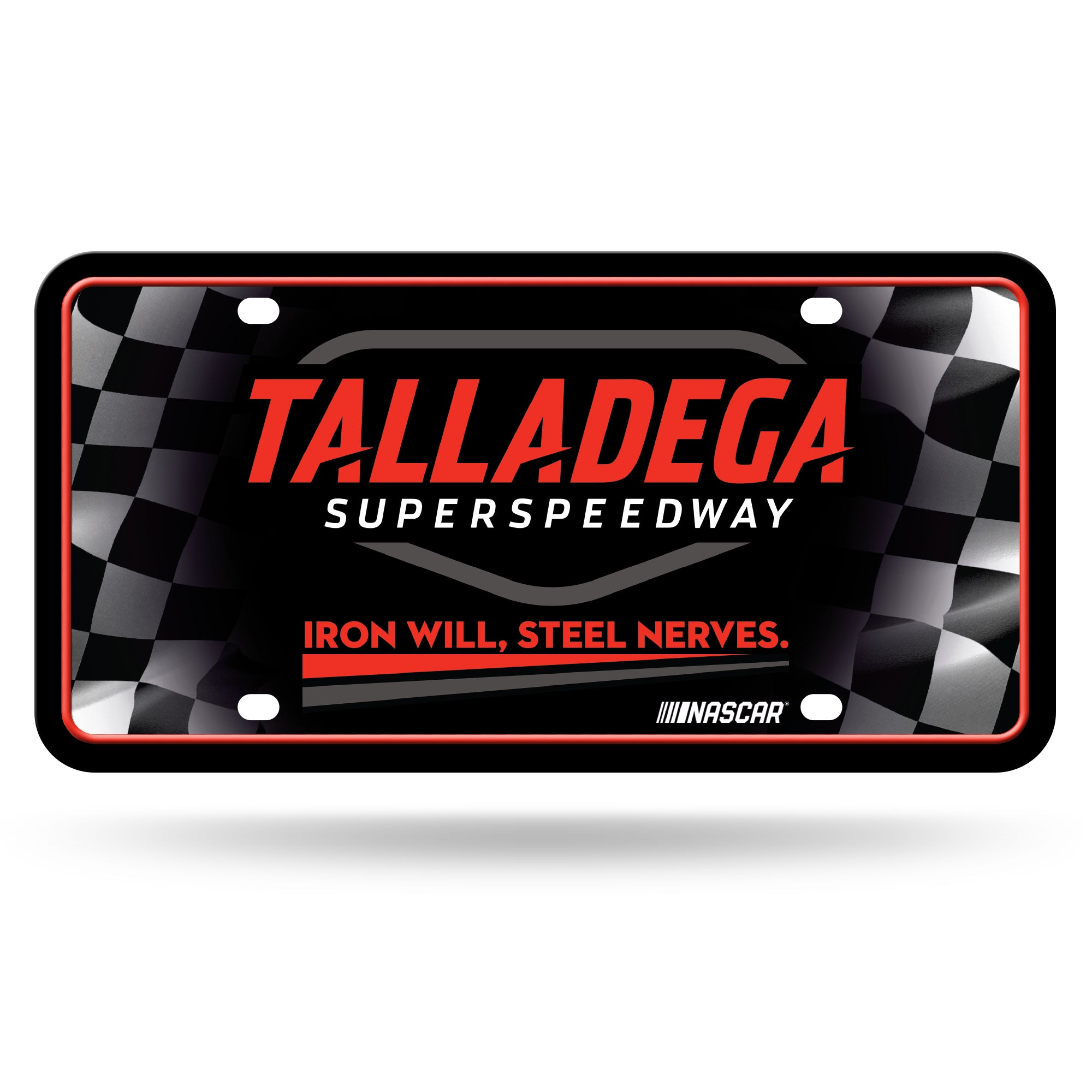 Talladega Superspeedway Metal Auto Tag