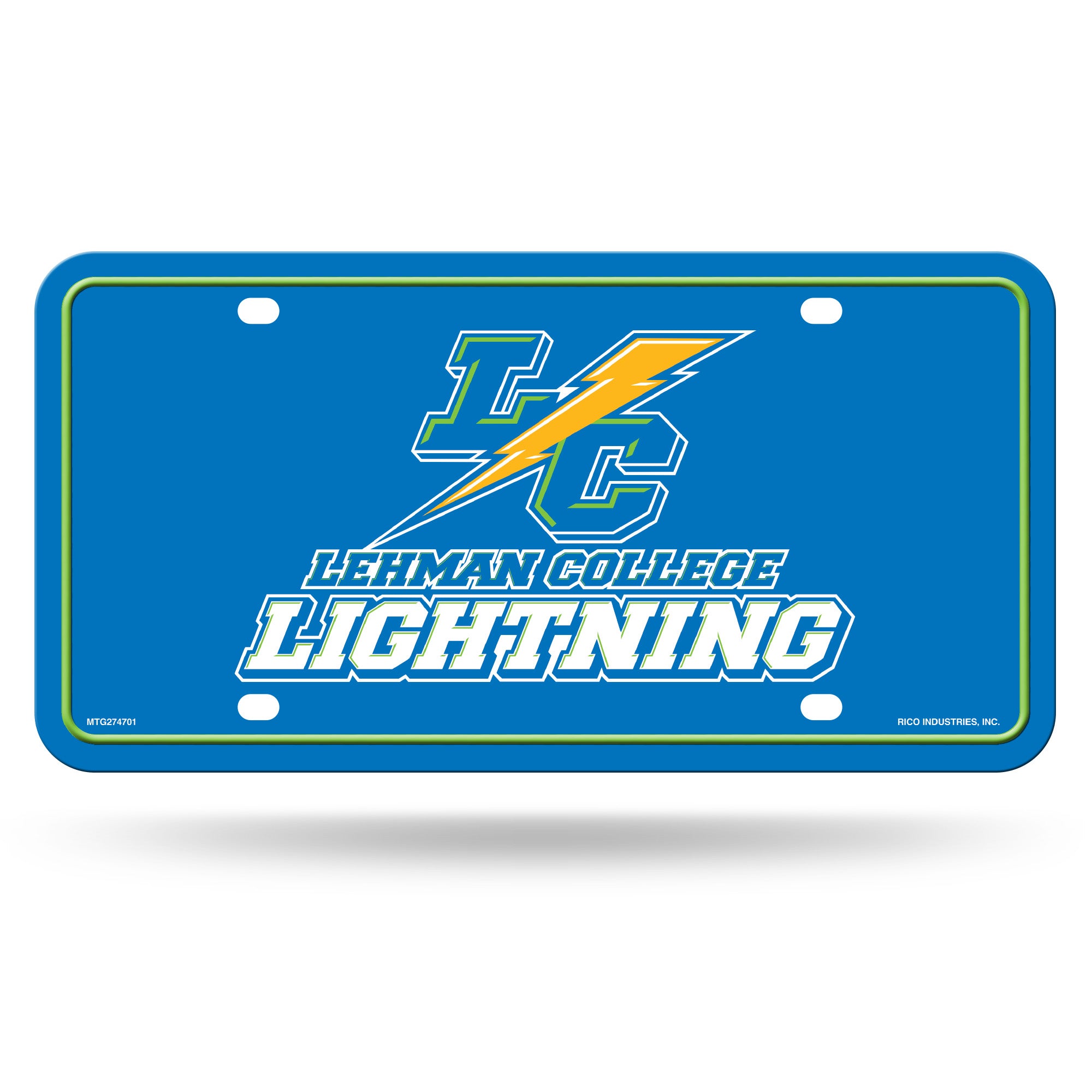 Lehman Lightning Metal Auto Tag