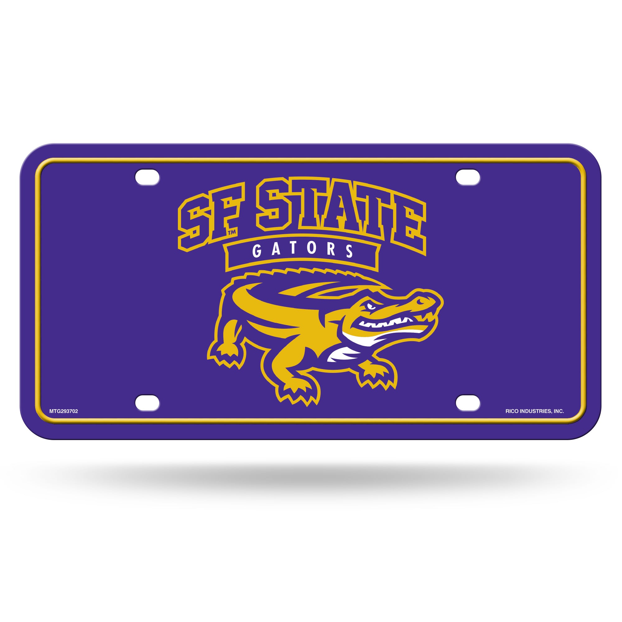 San Francisco State Metal Auto Tag