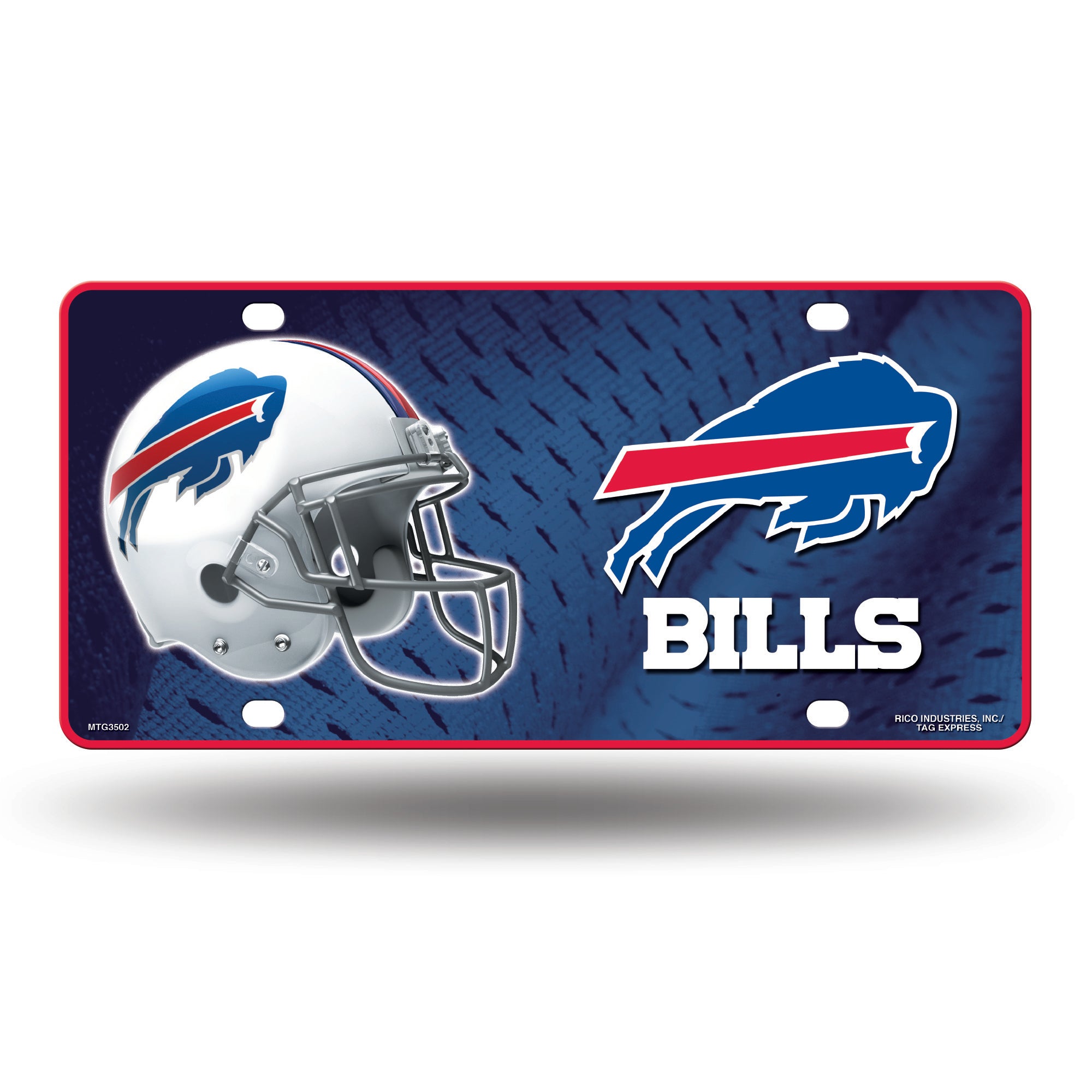 Buffalo Bills Primary Logo Metal Tag