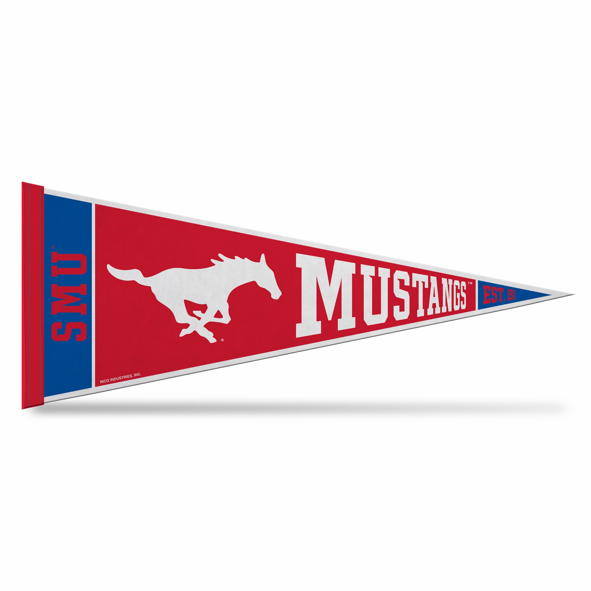 Southern Methodist Mustangs Rally Soft Felt Pennant (12x30")