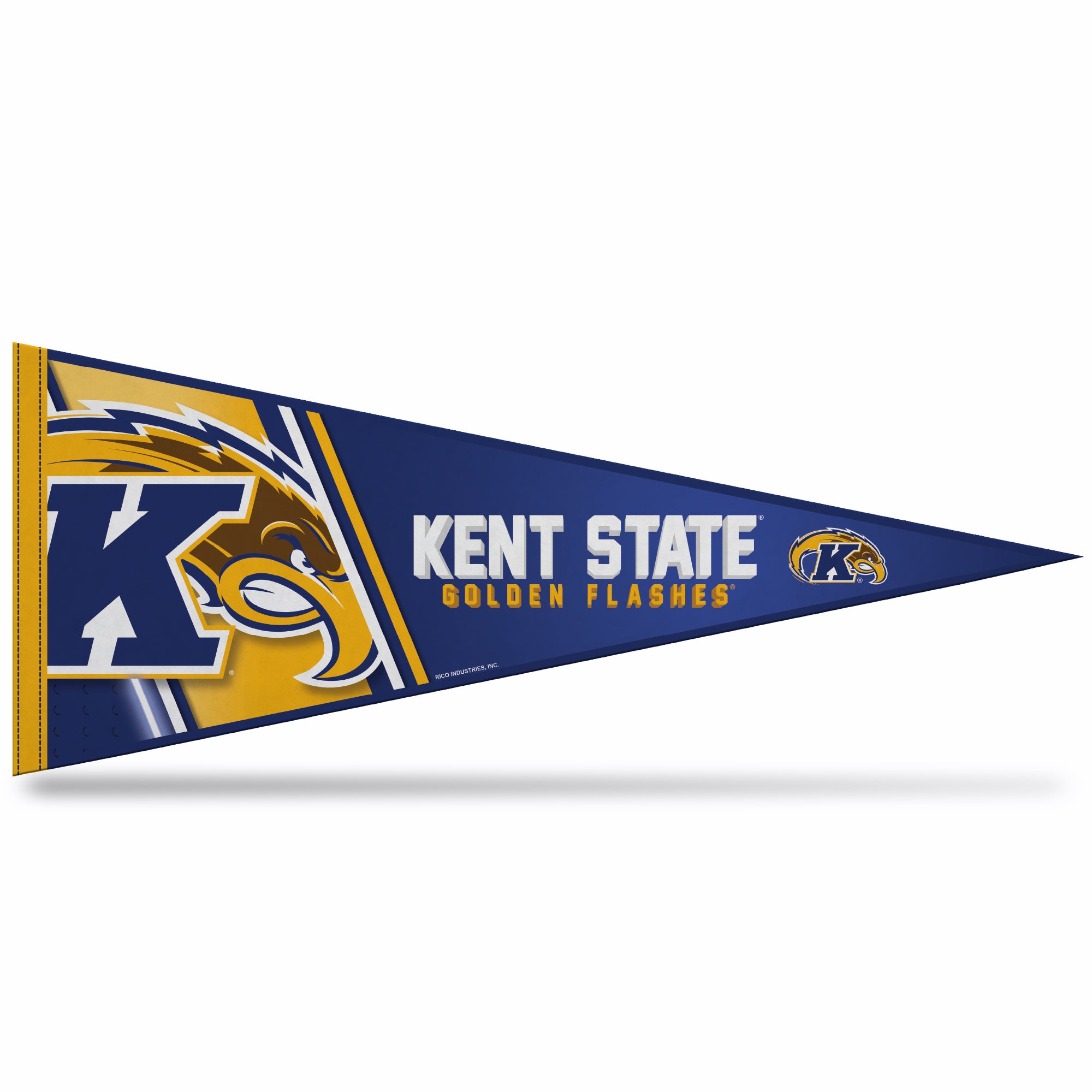 Kent State Soft Felt 12" X 30" Pennant With Header Card