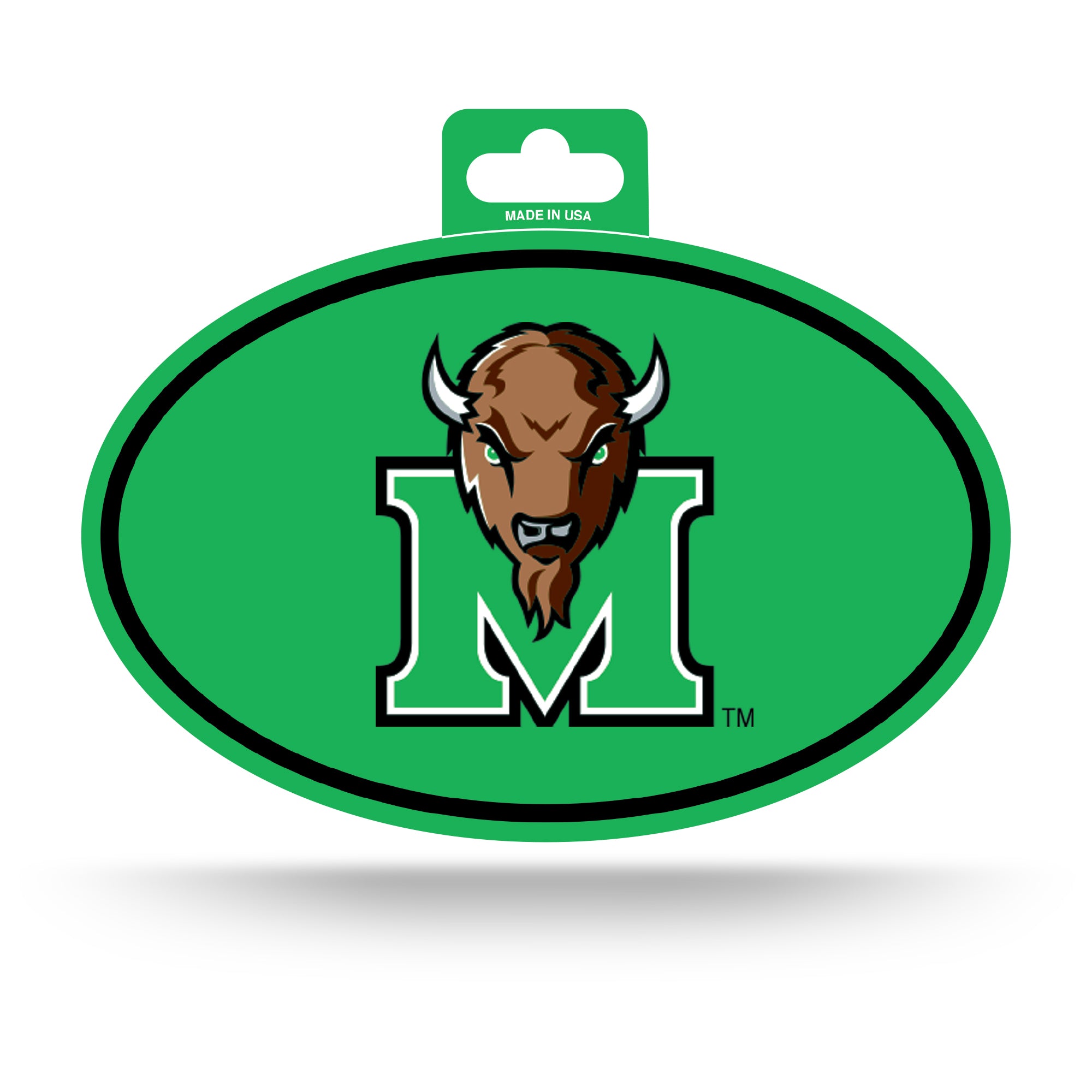 Marshall Full Color Oval Sticker