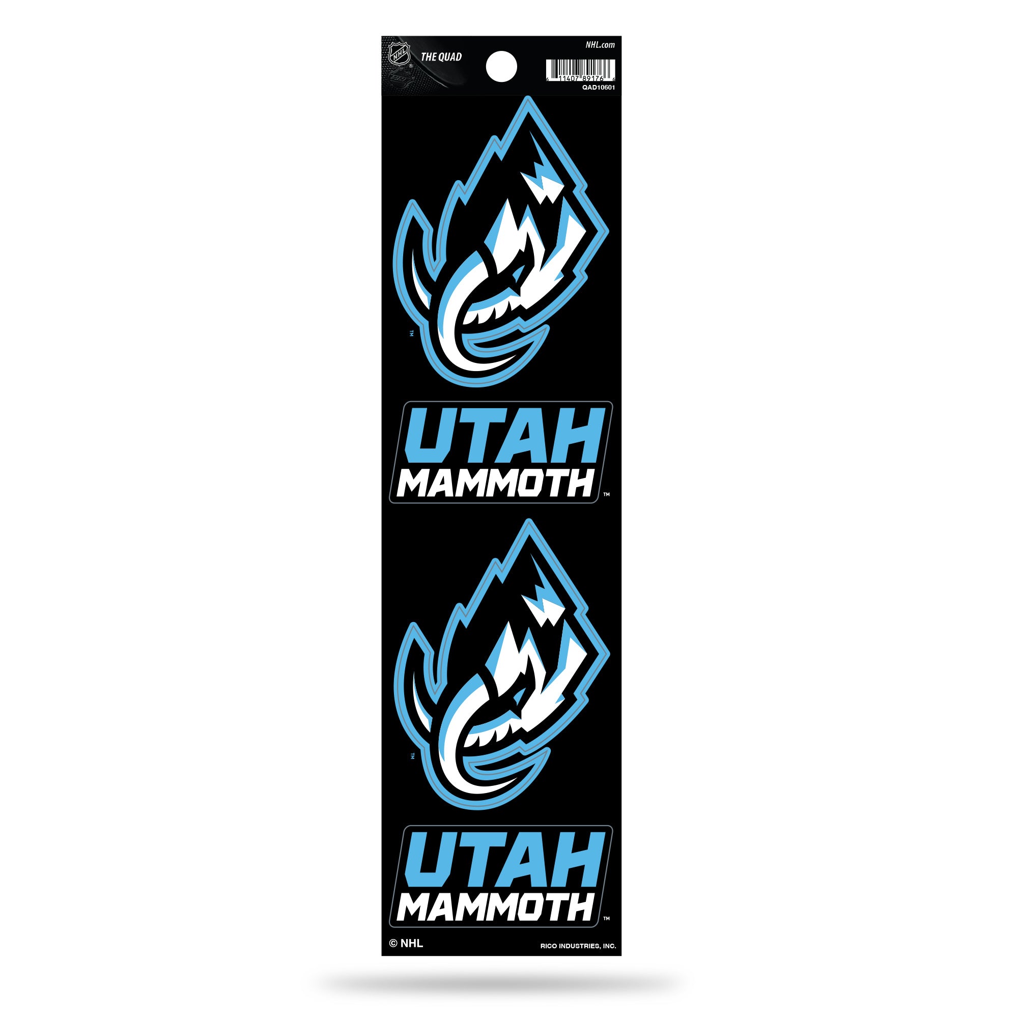 Utah Mammoth The Quad Decal Set