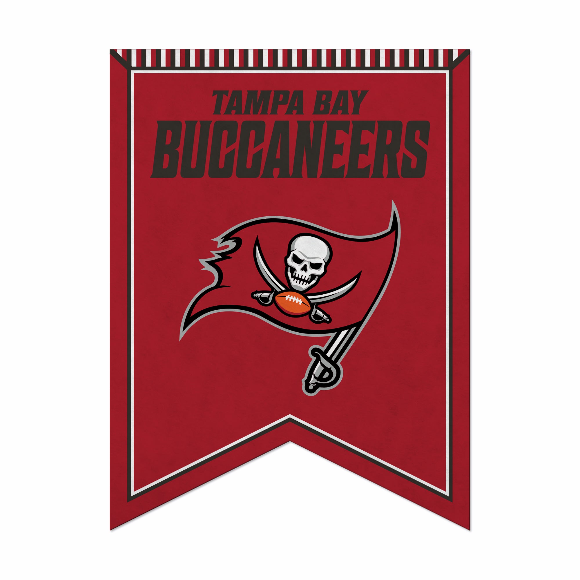 Tampa Bay Buccaneers Rafter Felt Pennant (18" X 24")