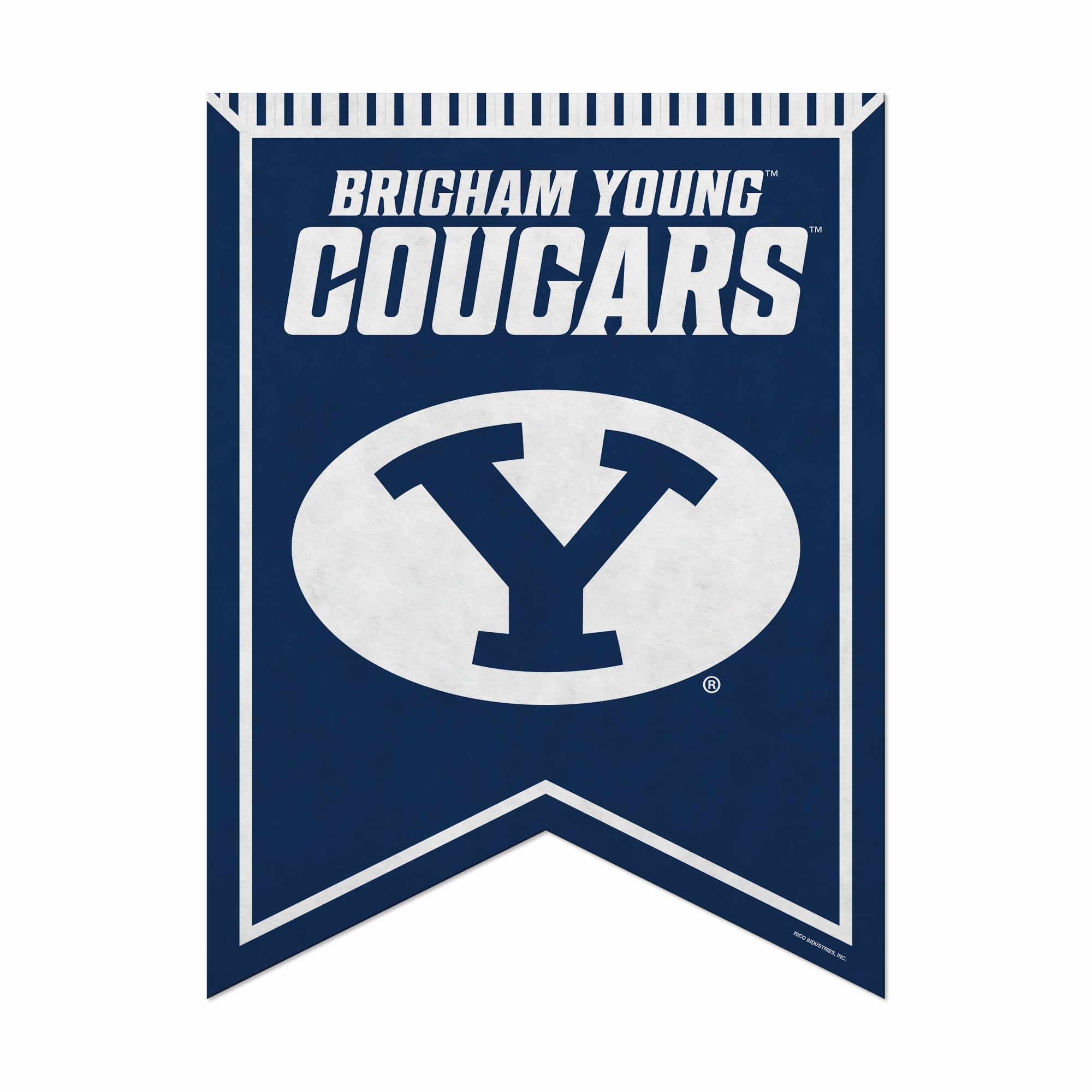 BYU Cougars Rafter Felt Pennant (18" X 24")
