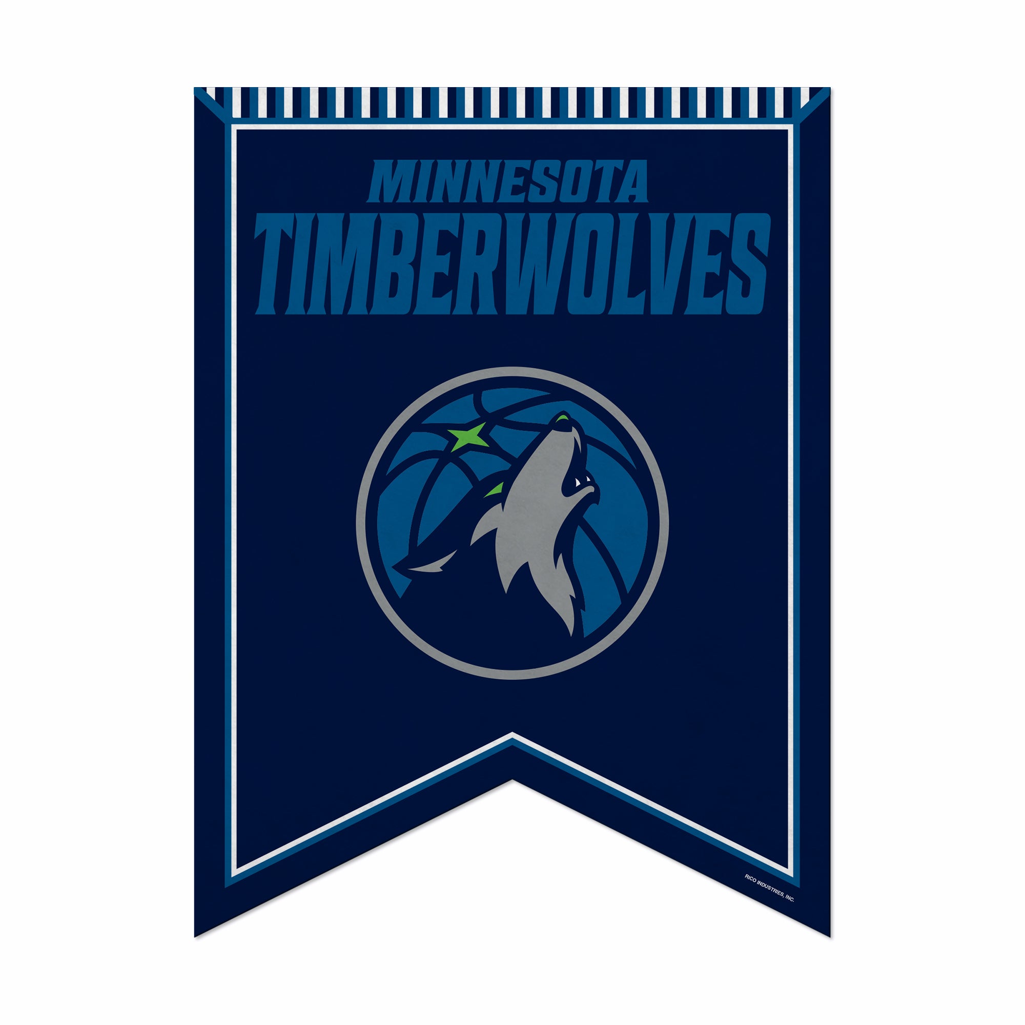 Minnesota Timberwolves Rafter Felt Pennant (18" X 24")