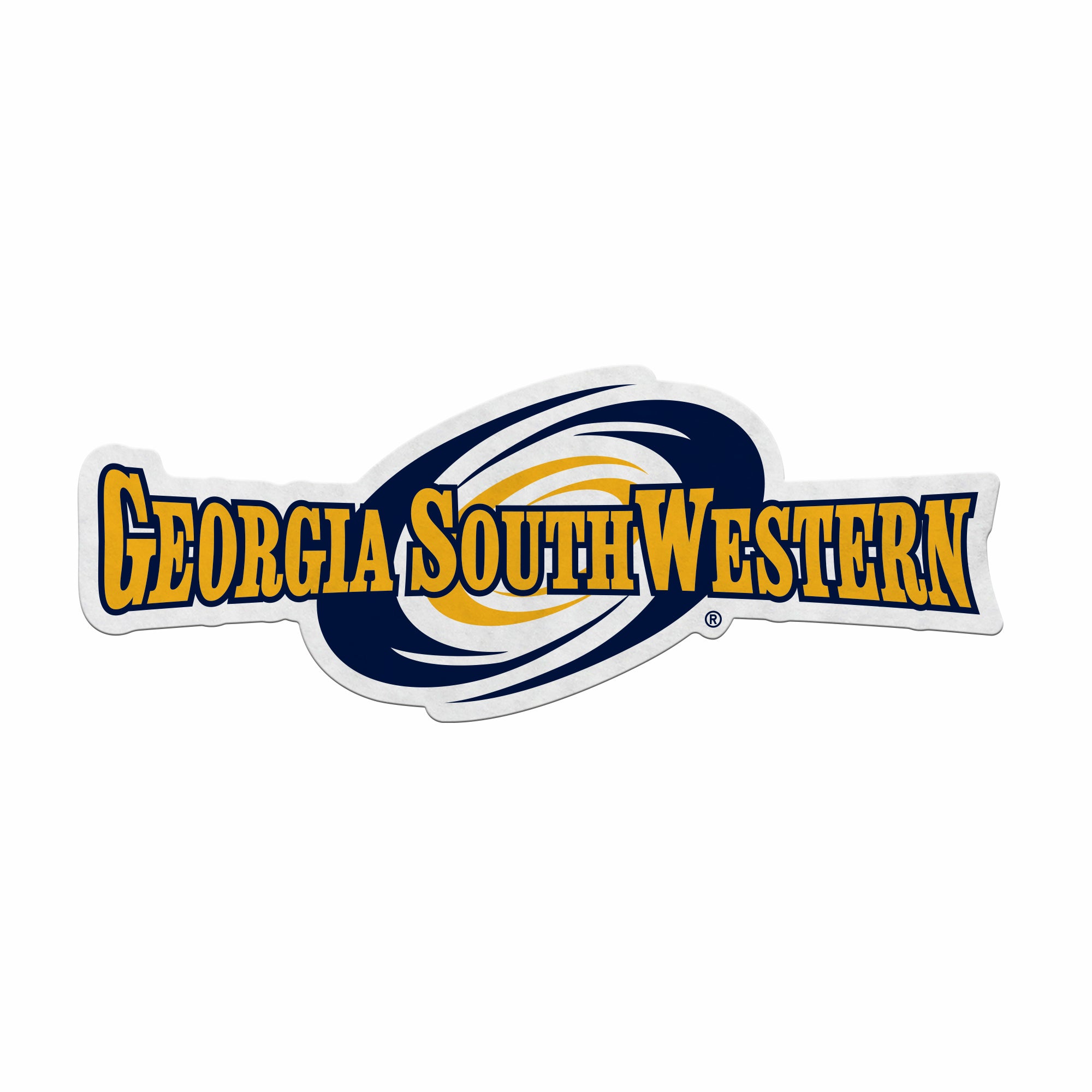 Georgia Southwestern State Hurricanes Felt Shape Cut Pennant - Primary