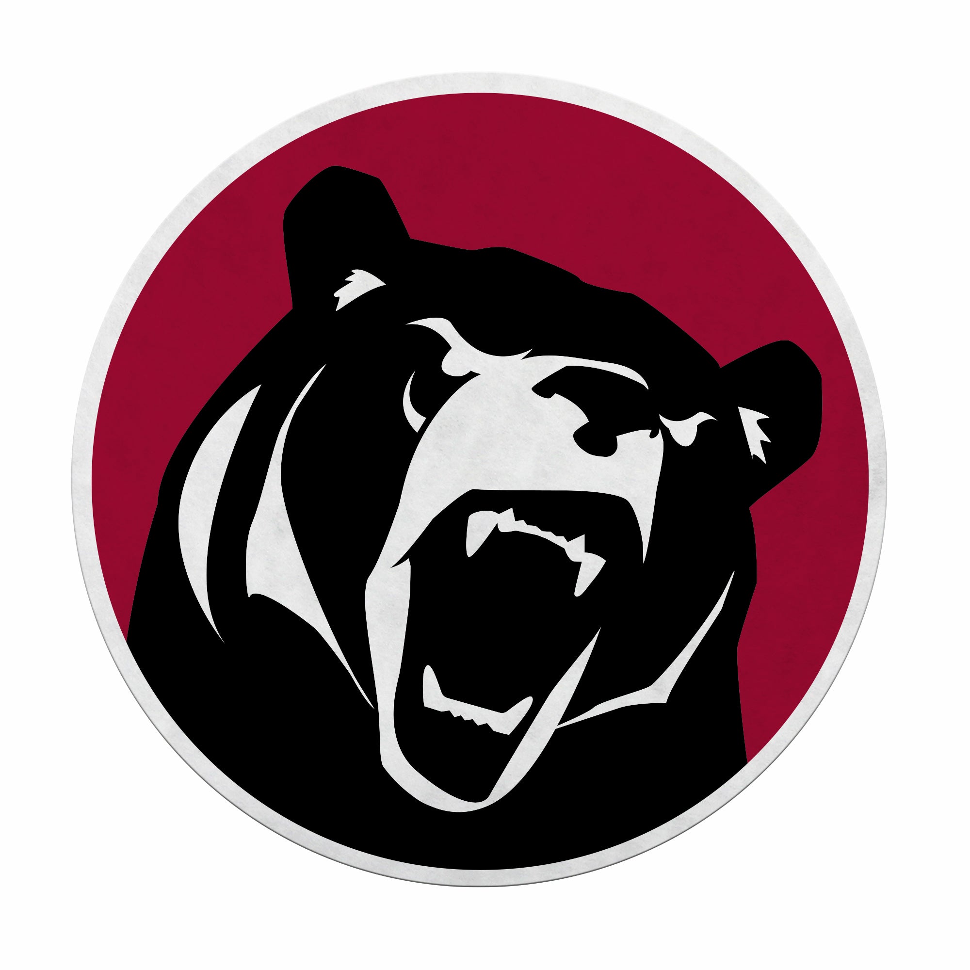 Lenoir-Rhyne Bears Felt Shape Cut Pennant - Primary Logo