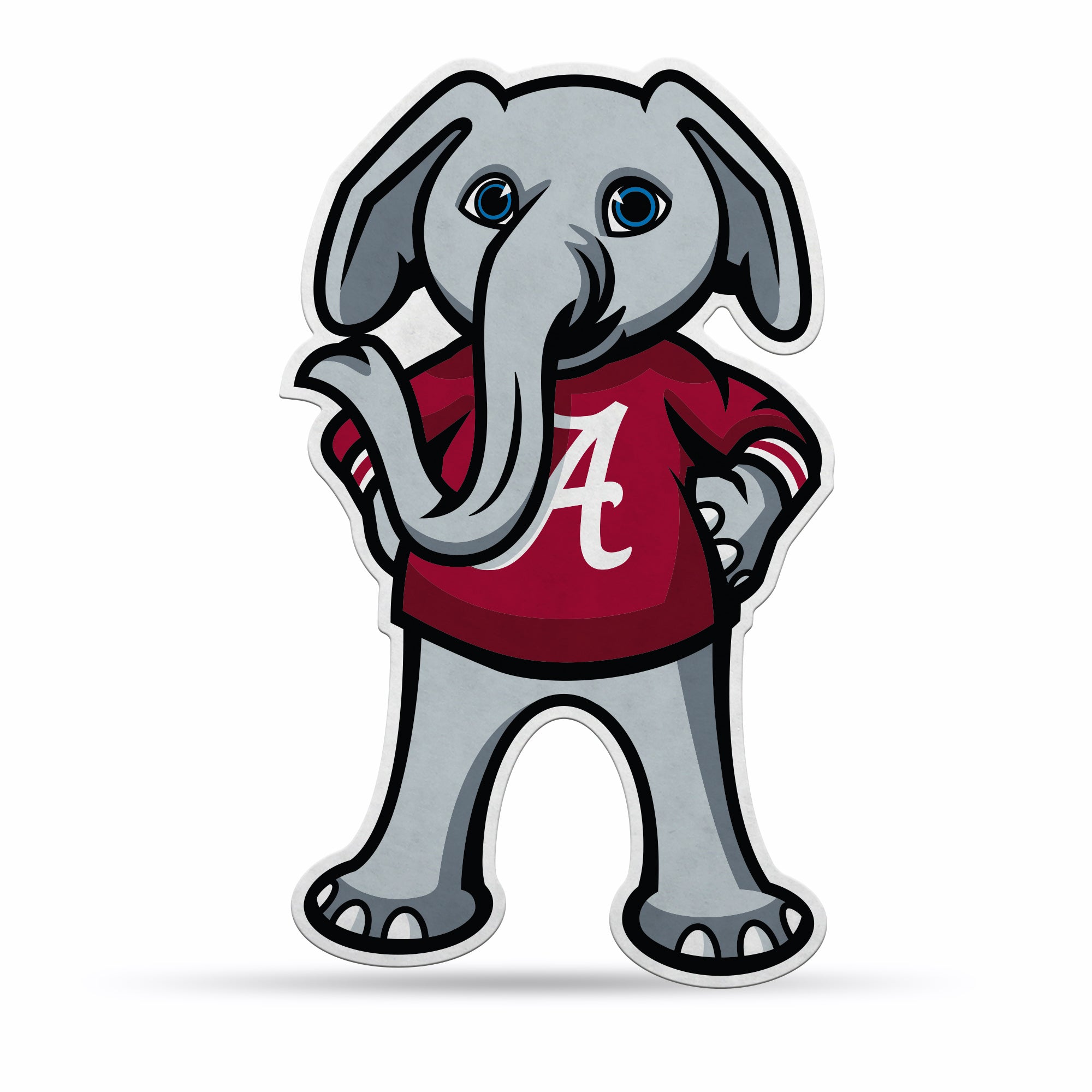 NCAA Alabama Crimson Tide Classic Team Logo Shape Cut Pennant - Home a