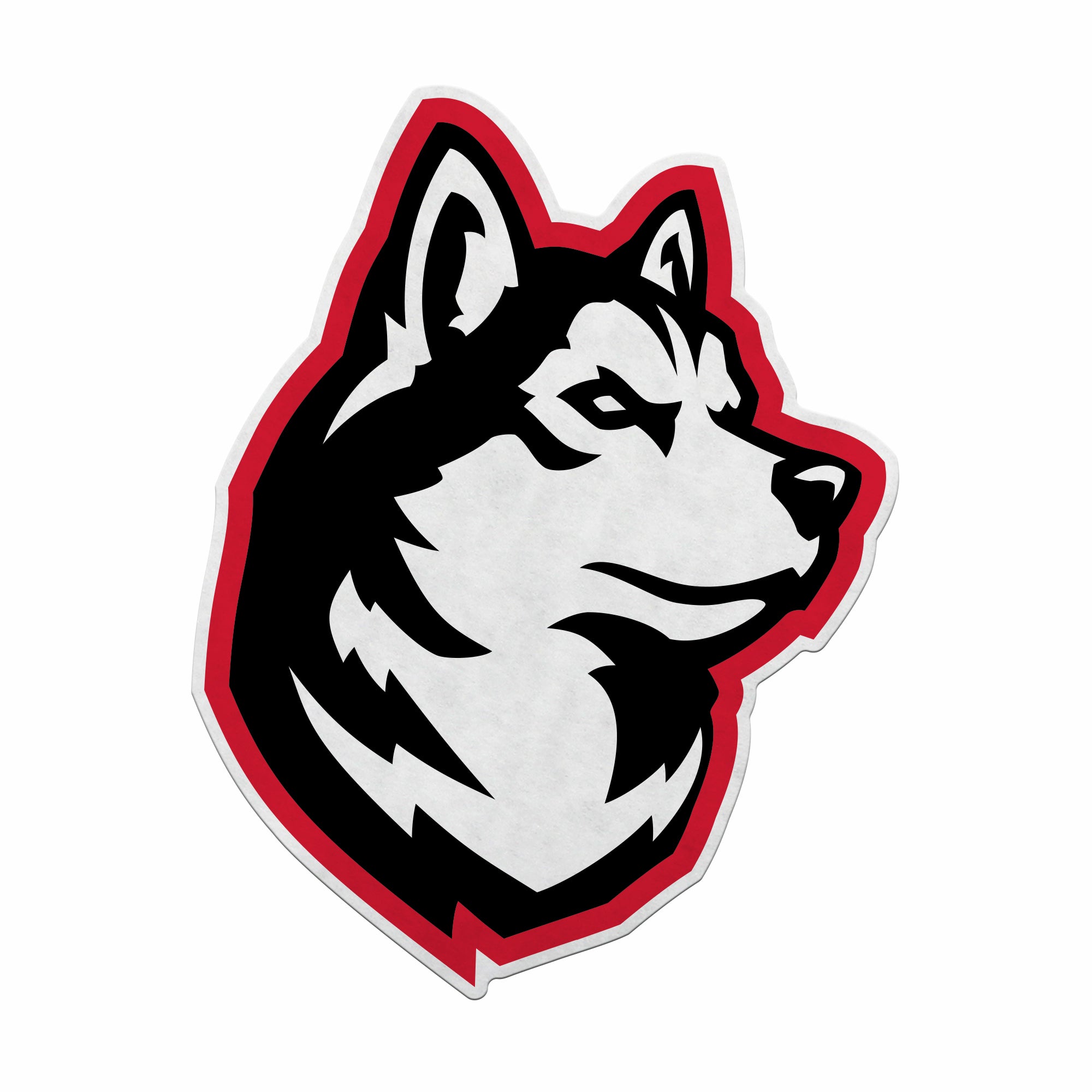 Northeastern University Primary Logo Shape Cut Pennant