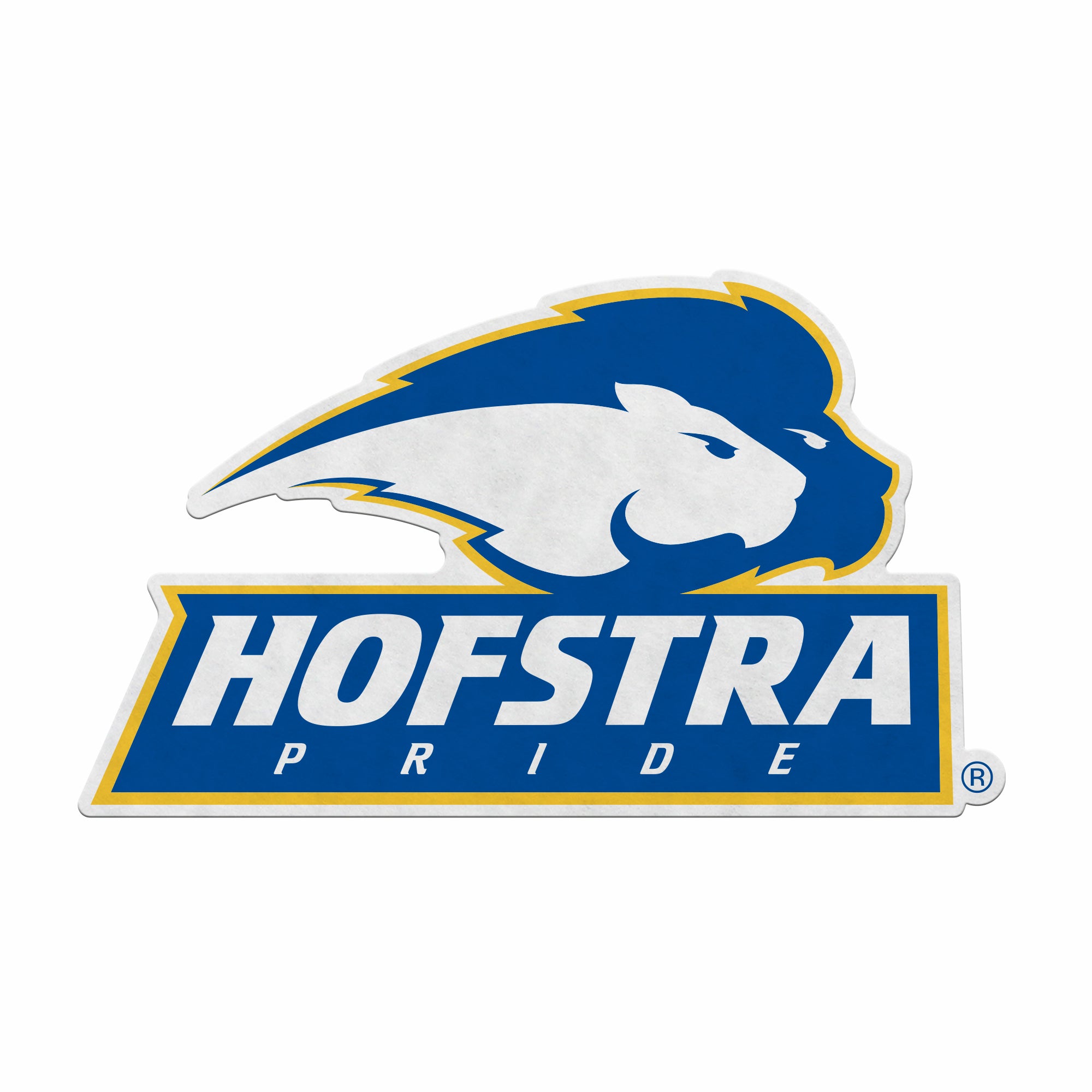 Hofstra Pride Felt Shape Cut Pennant - Primary Logo