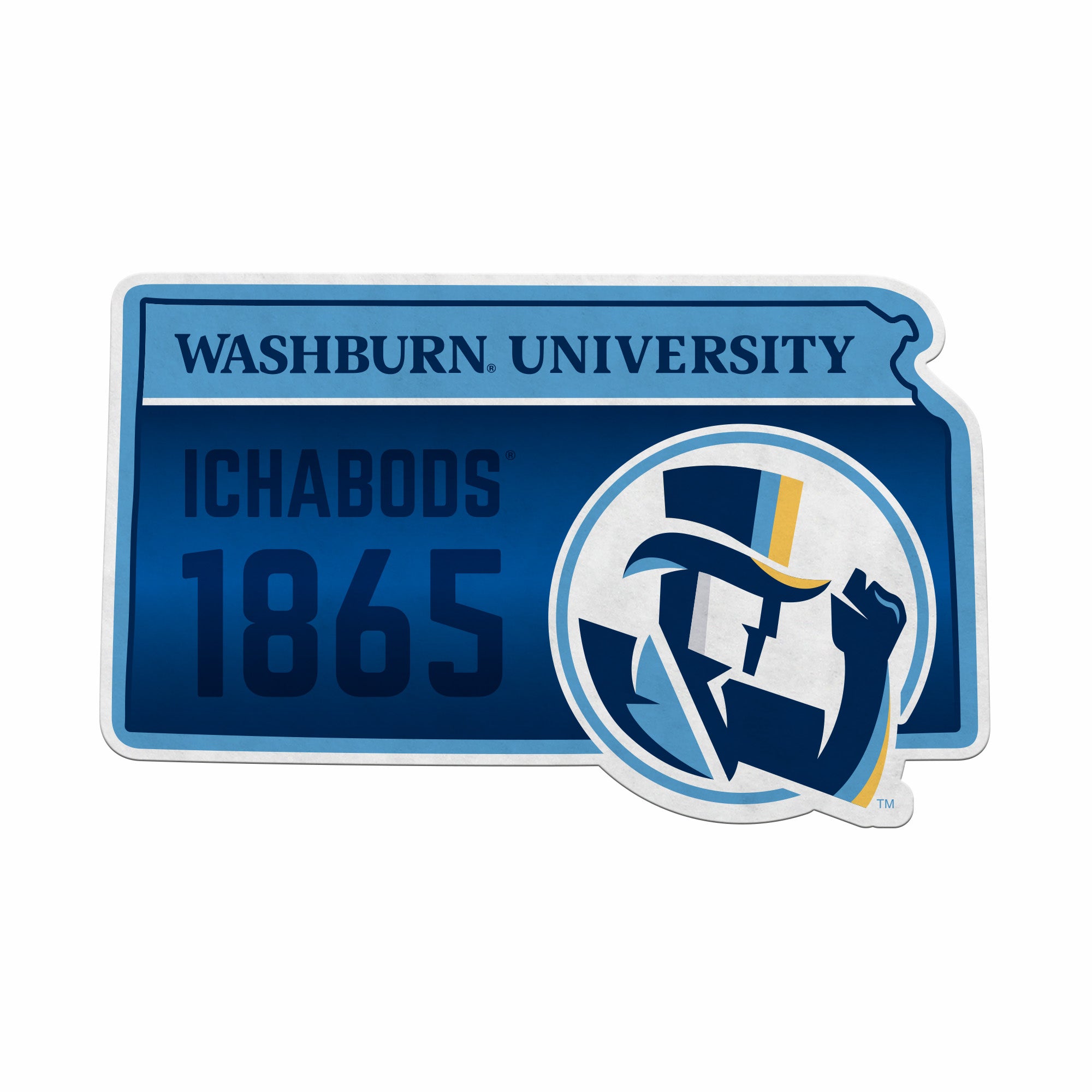 Washburn 18" State Shape Cut Pennant