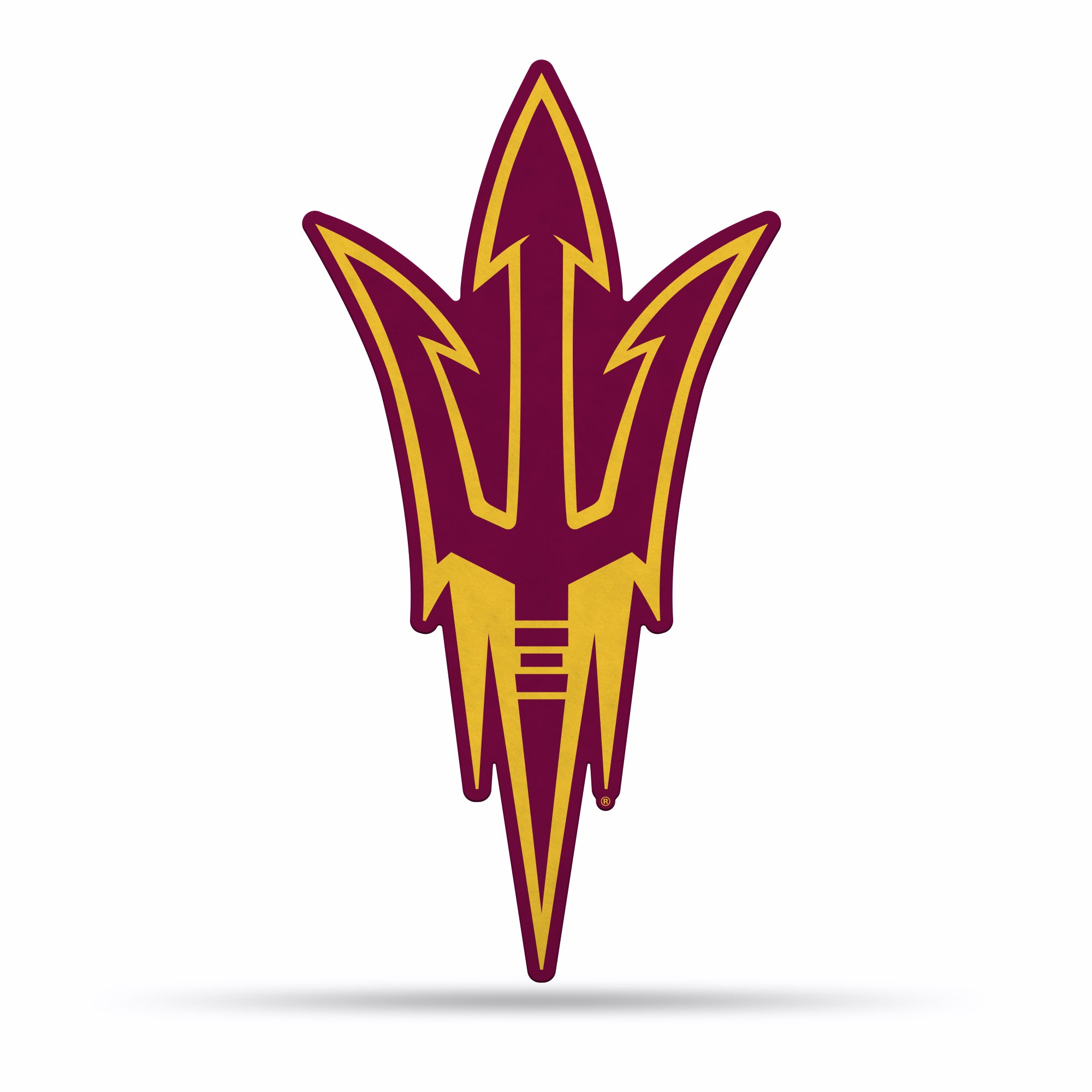 NCAA Arizona State Sun Devils Classic Team Logo Shape Cut Pennant - Ho