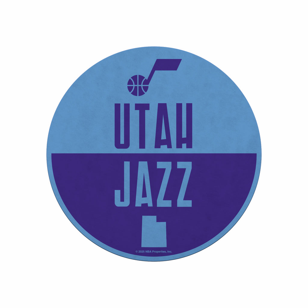 Utah Jazz Shape Cut Pennant - Classic Design