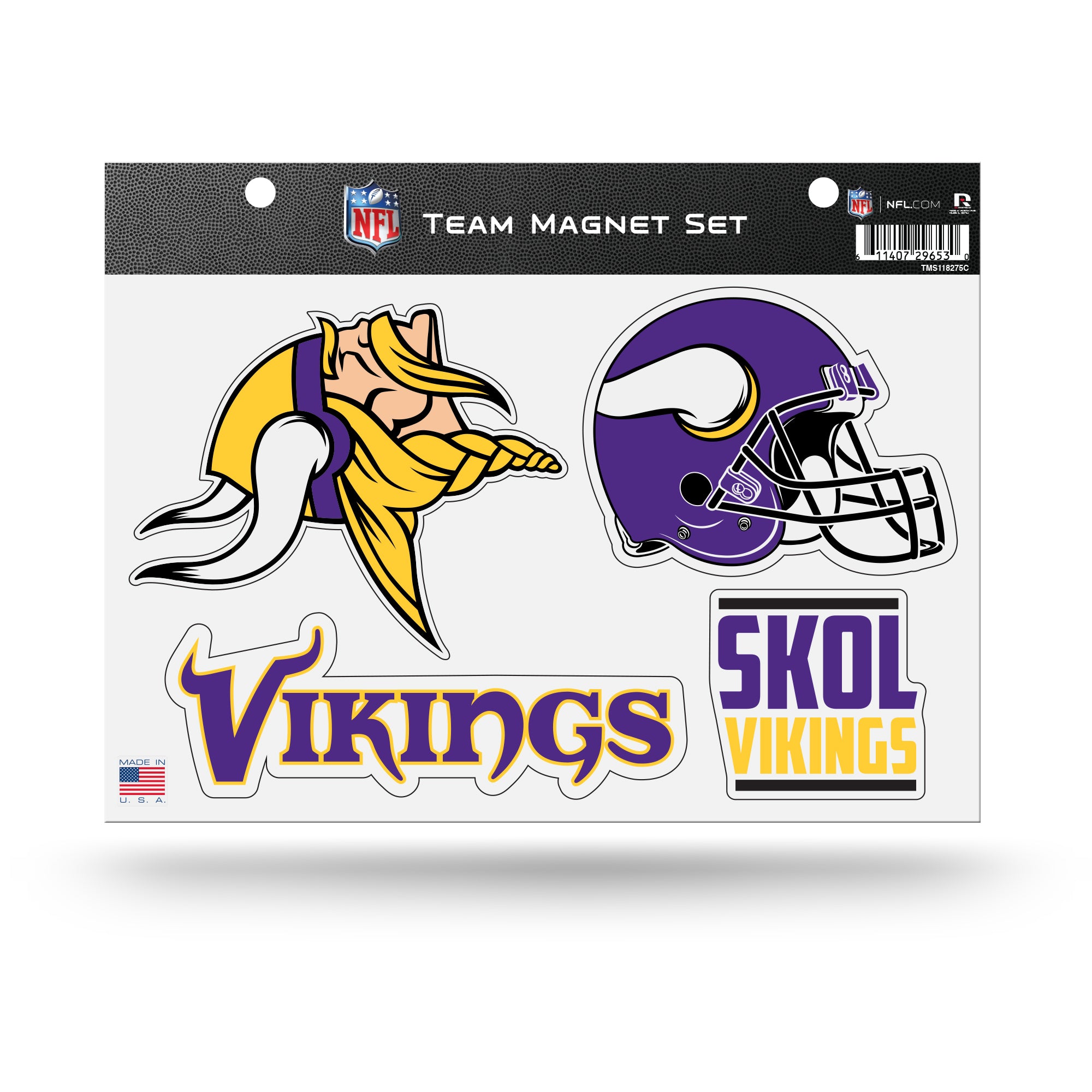 Vikings Custom Team Magnet Set