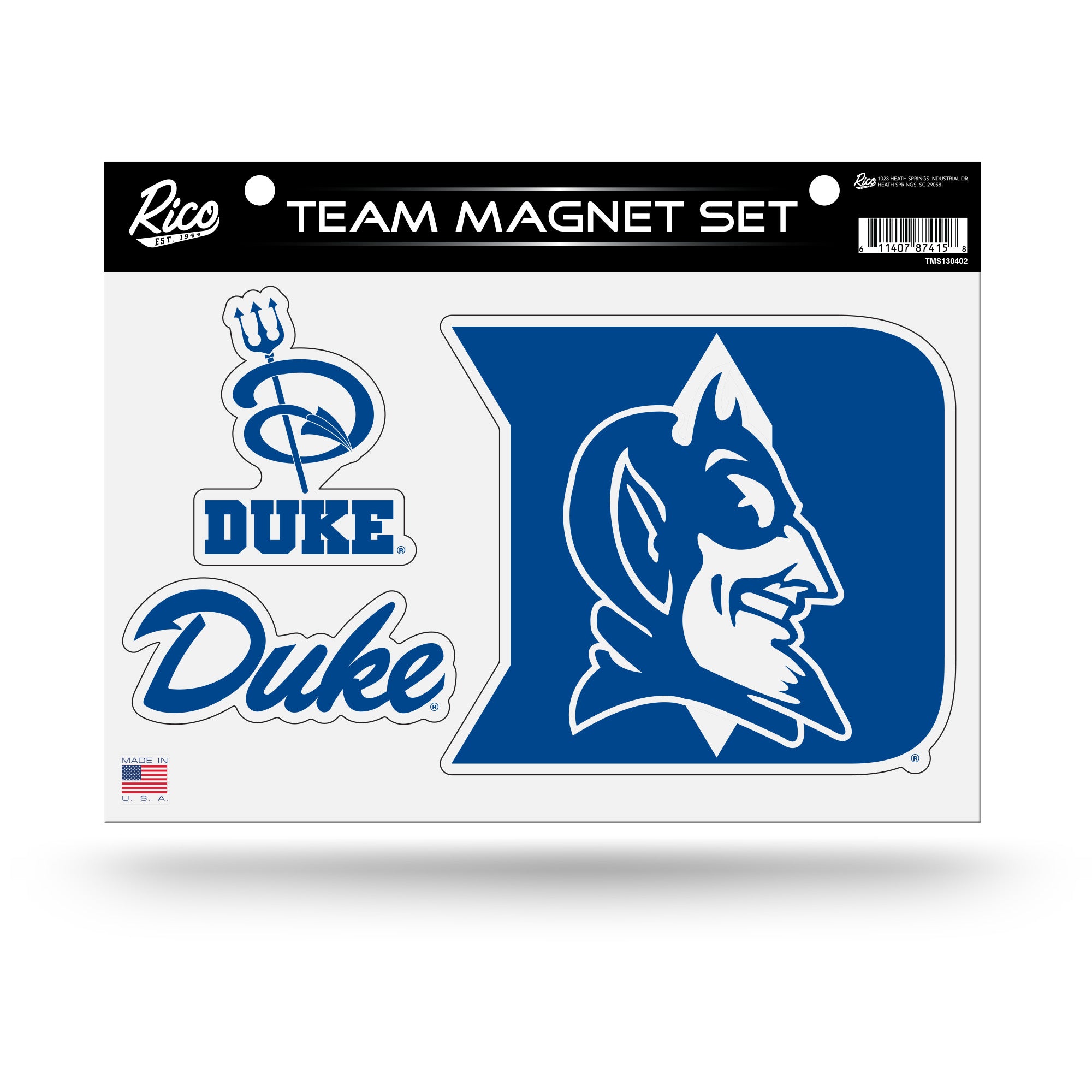 Duke Blue Devils Team Magnet Sheet
