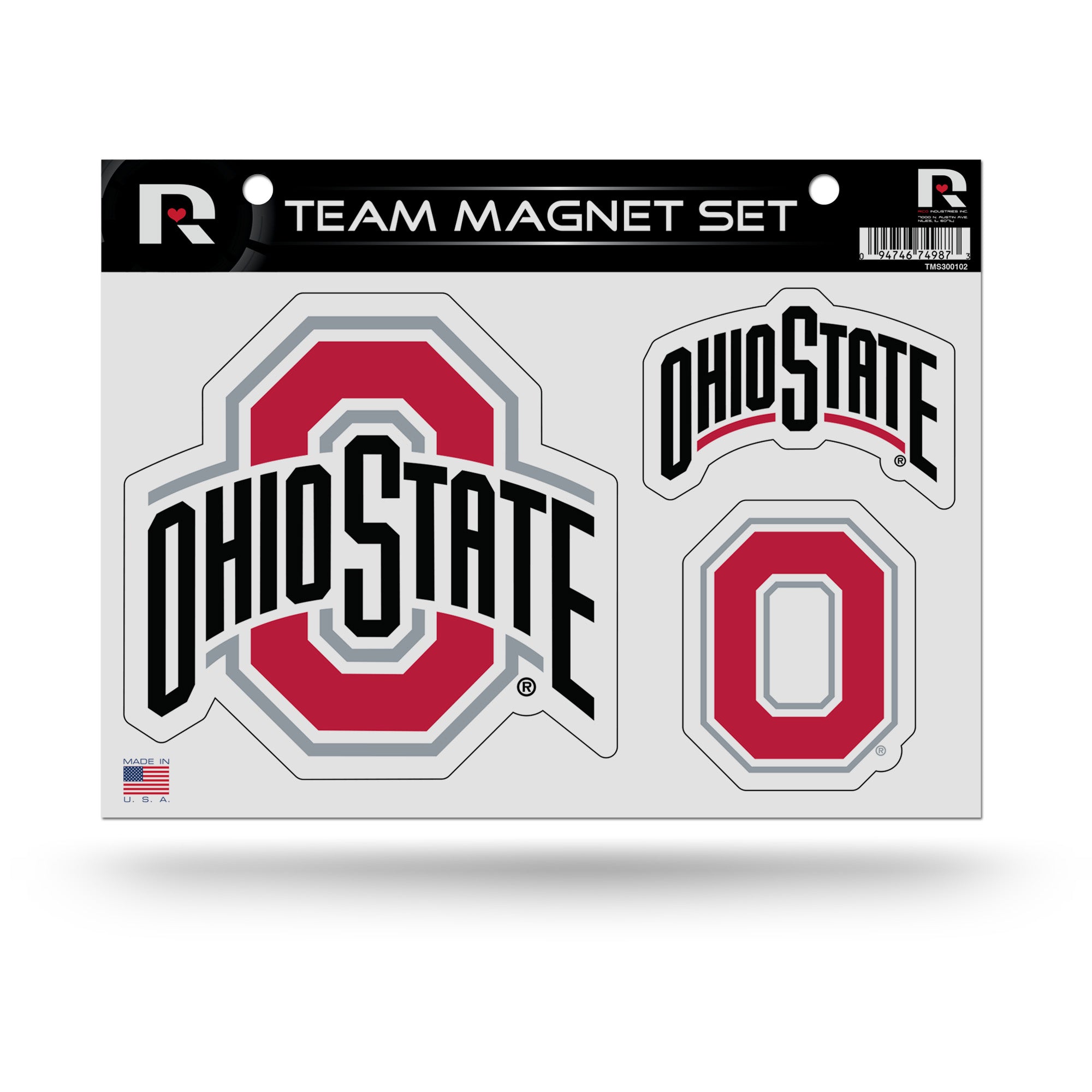 Ohio State Team Magnet Sheet