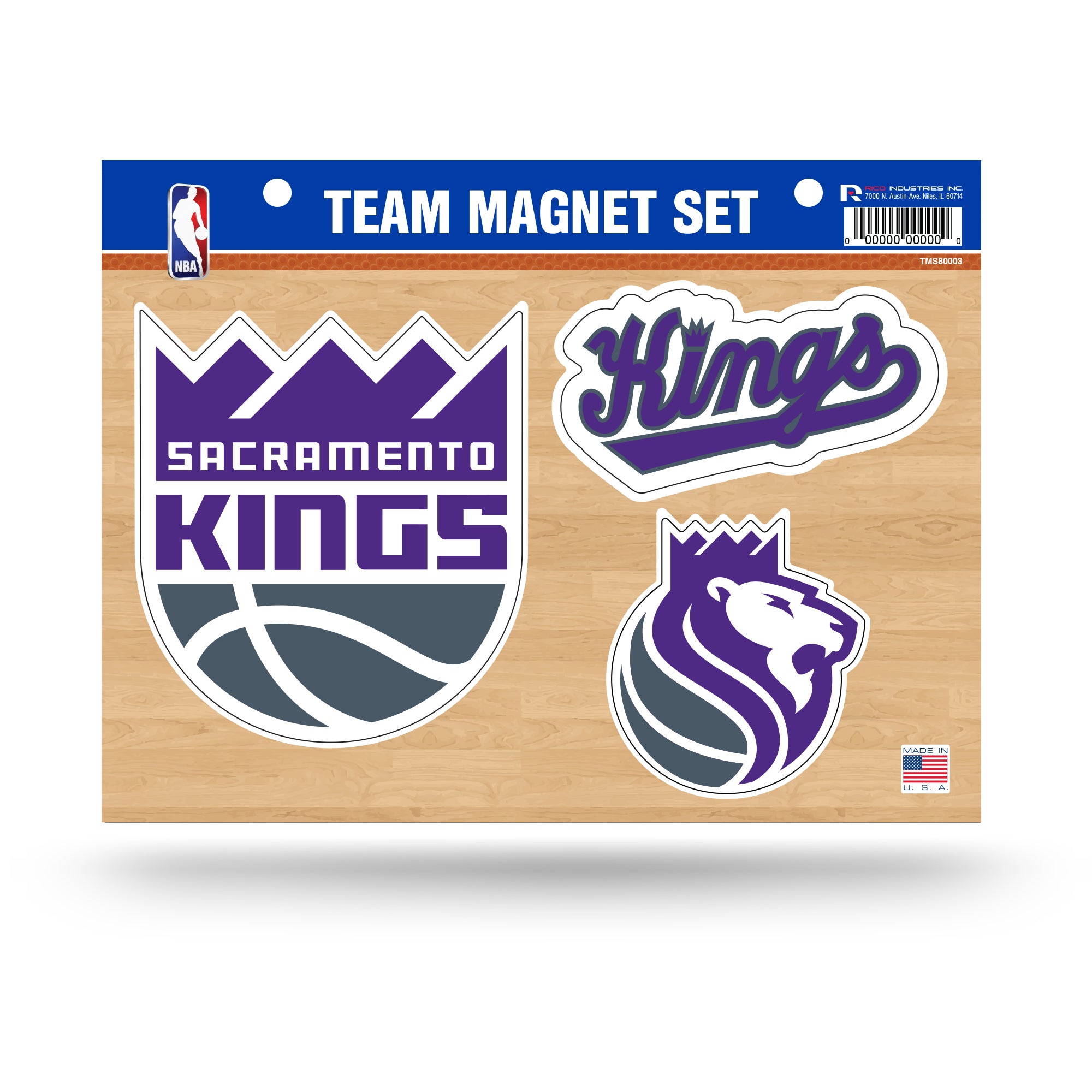 Kings Team Magnet Sheet