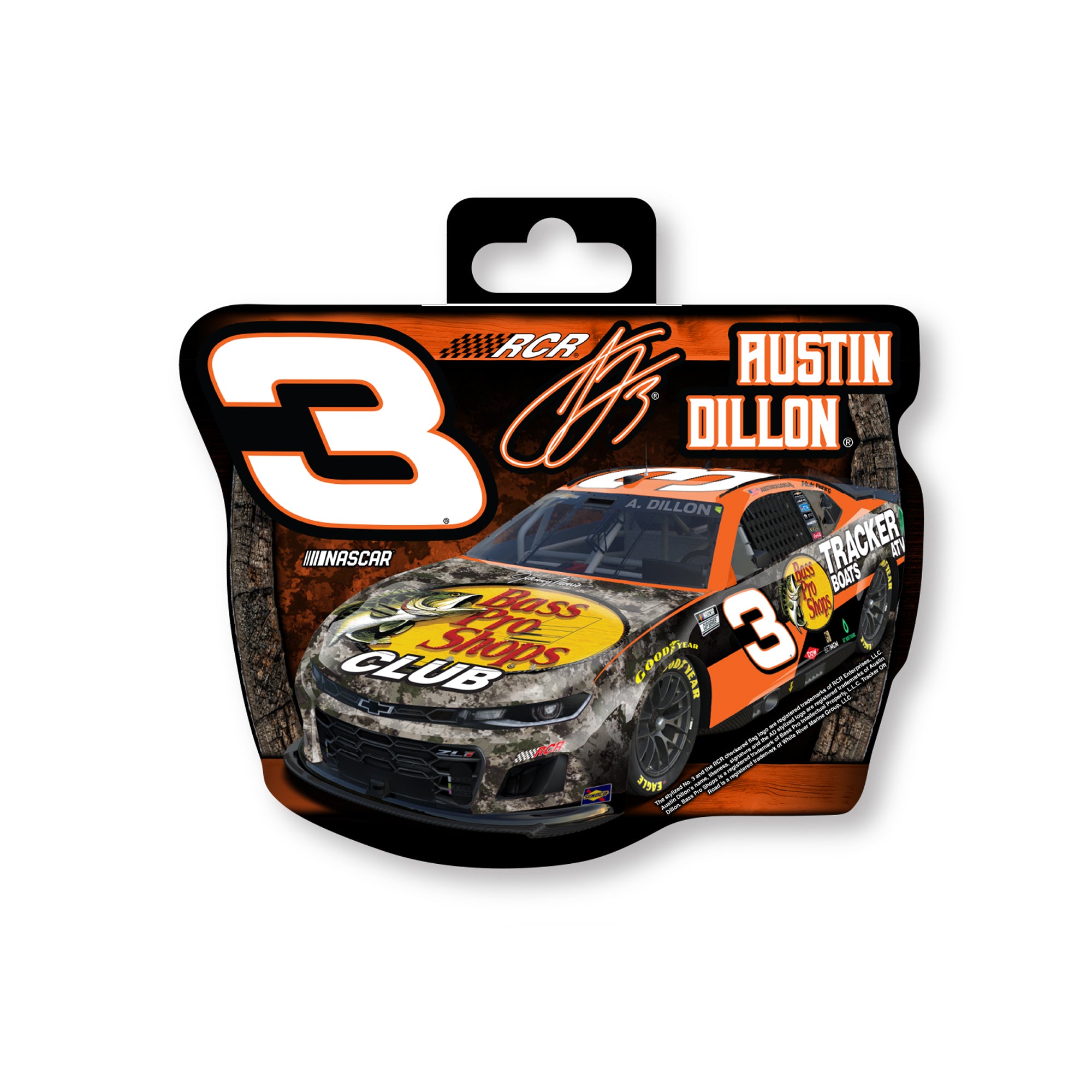 Austin Dillon No. 3 6X8 Decal