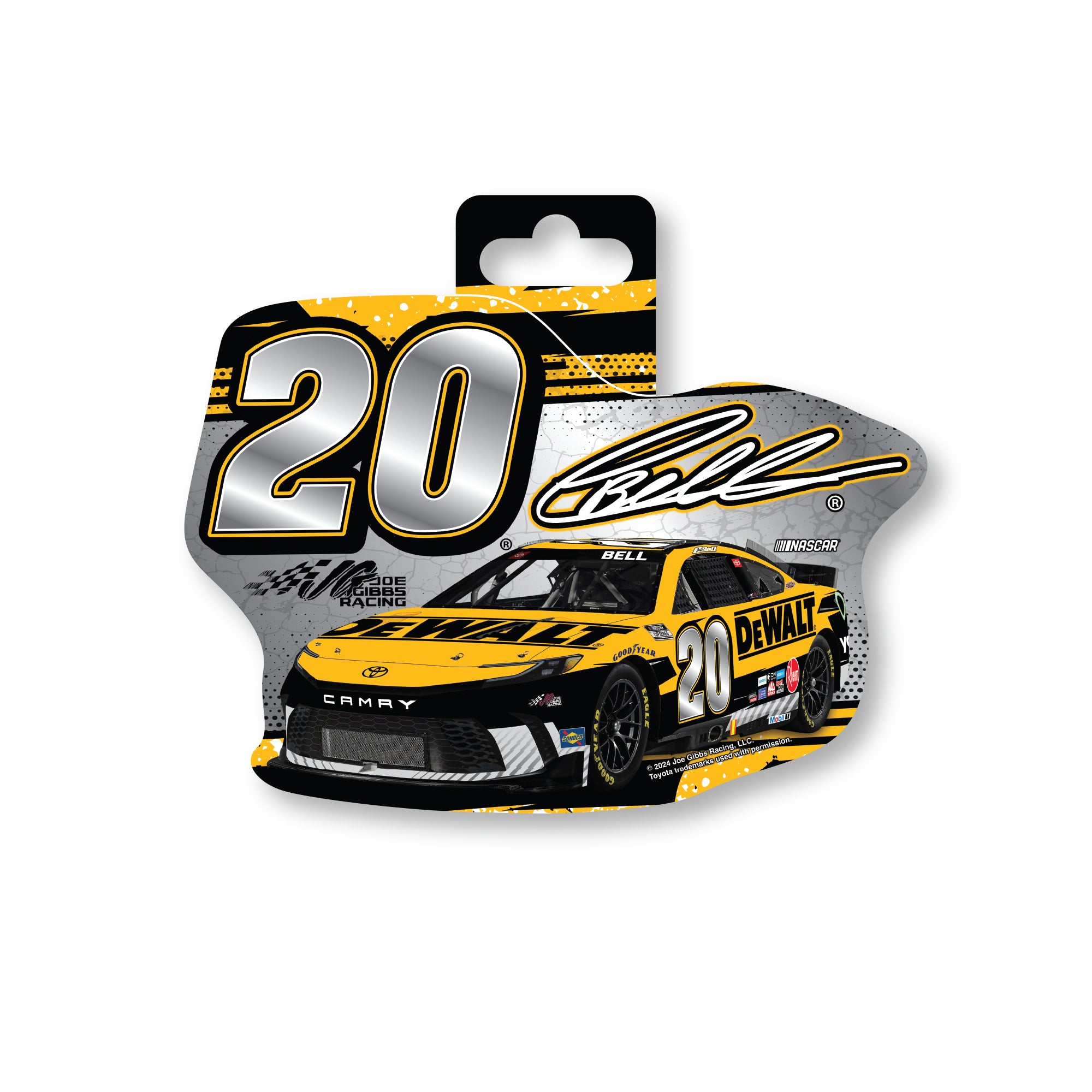 Christopher Bell No. 20 6X8 Decal