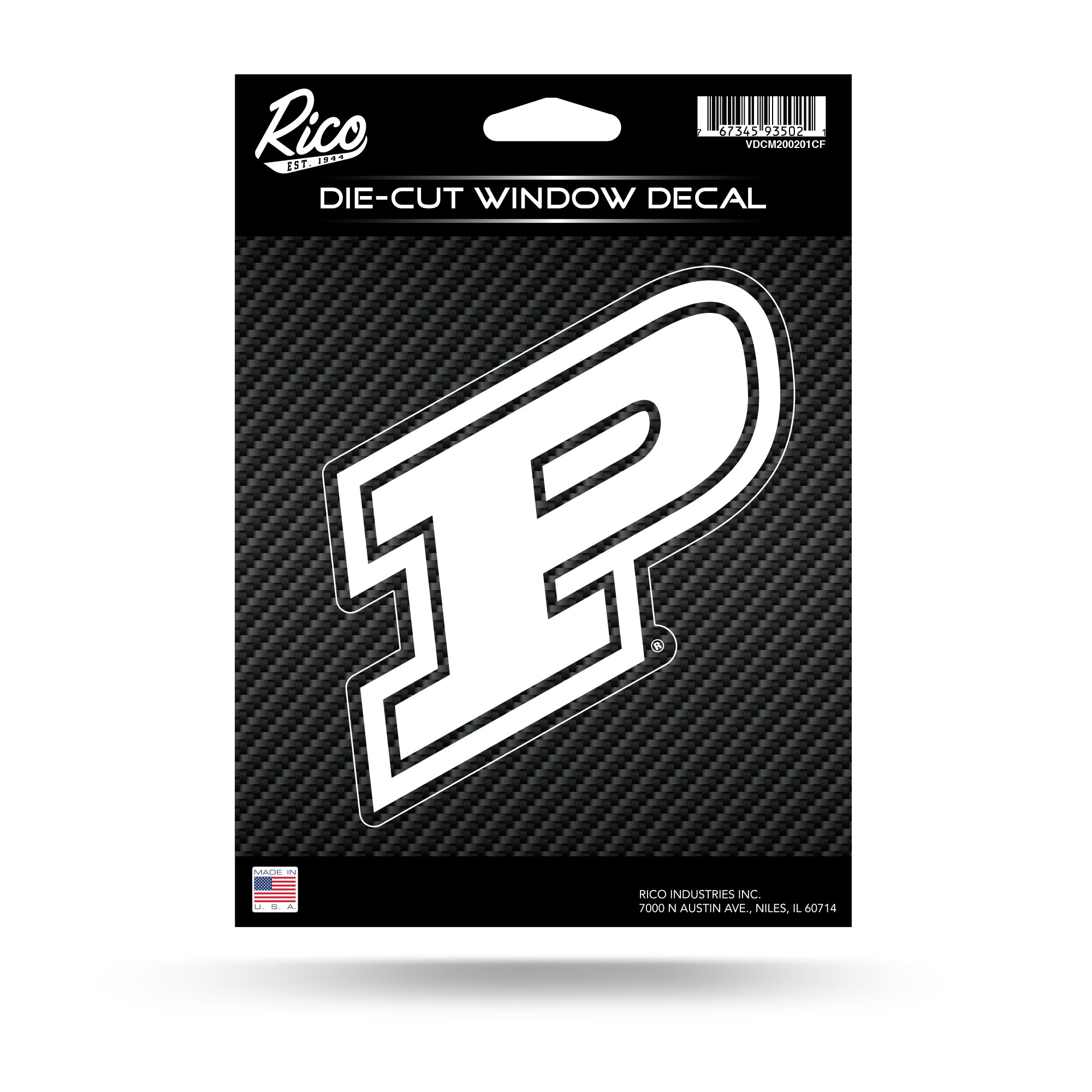 NCAA Purdue Boilermakers 5" x 7" Vinyl Die-Cut Decal - Car/Truck/Home