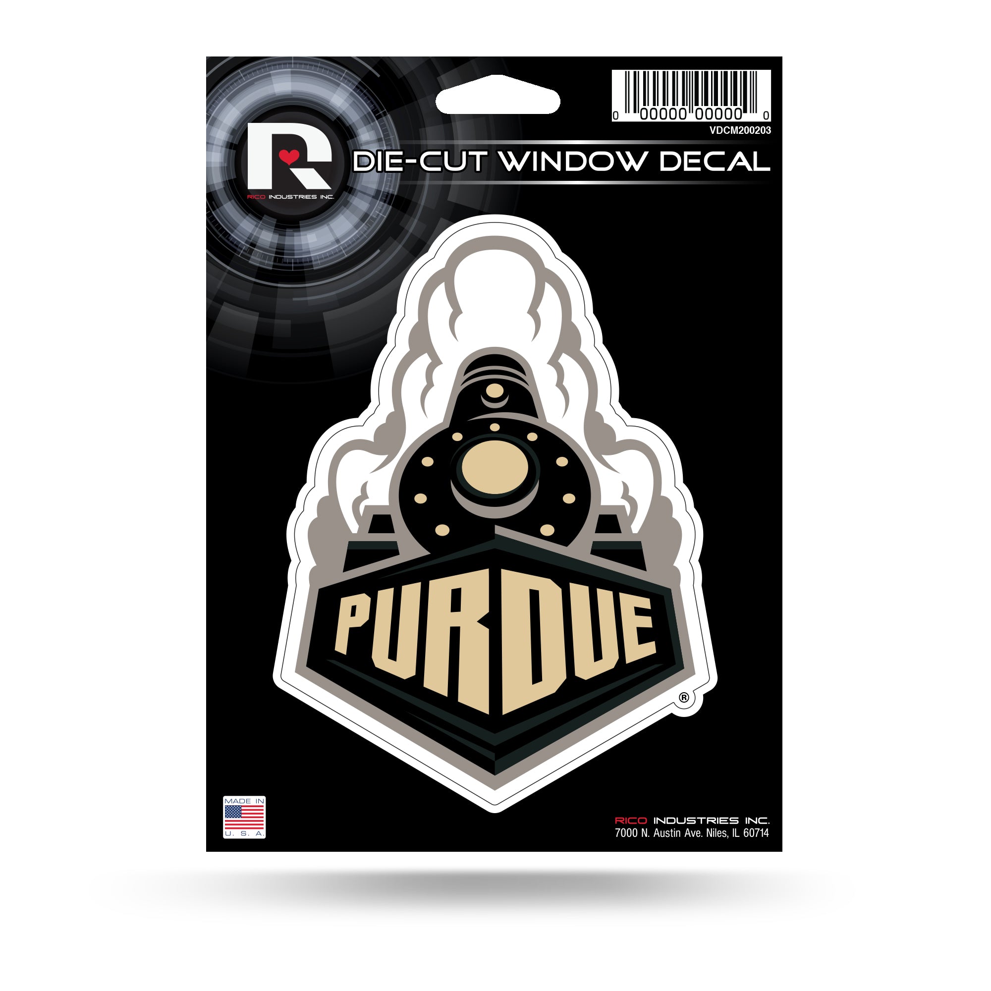 NCAA Purdue Boilermakers 5" x 7" Vinyl Die-Cut Decal - Car/Truck/Home