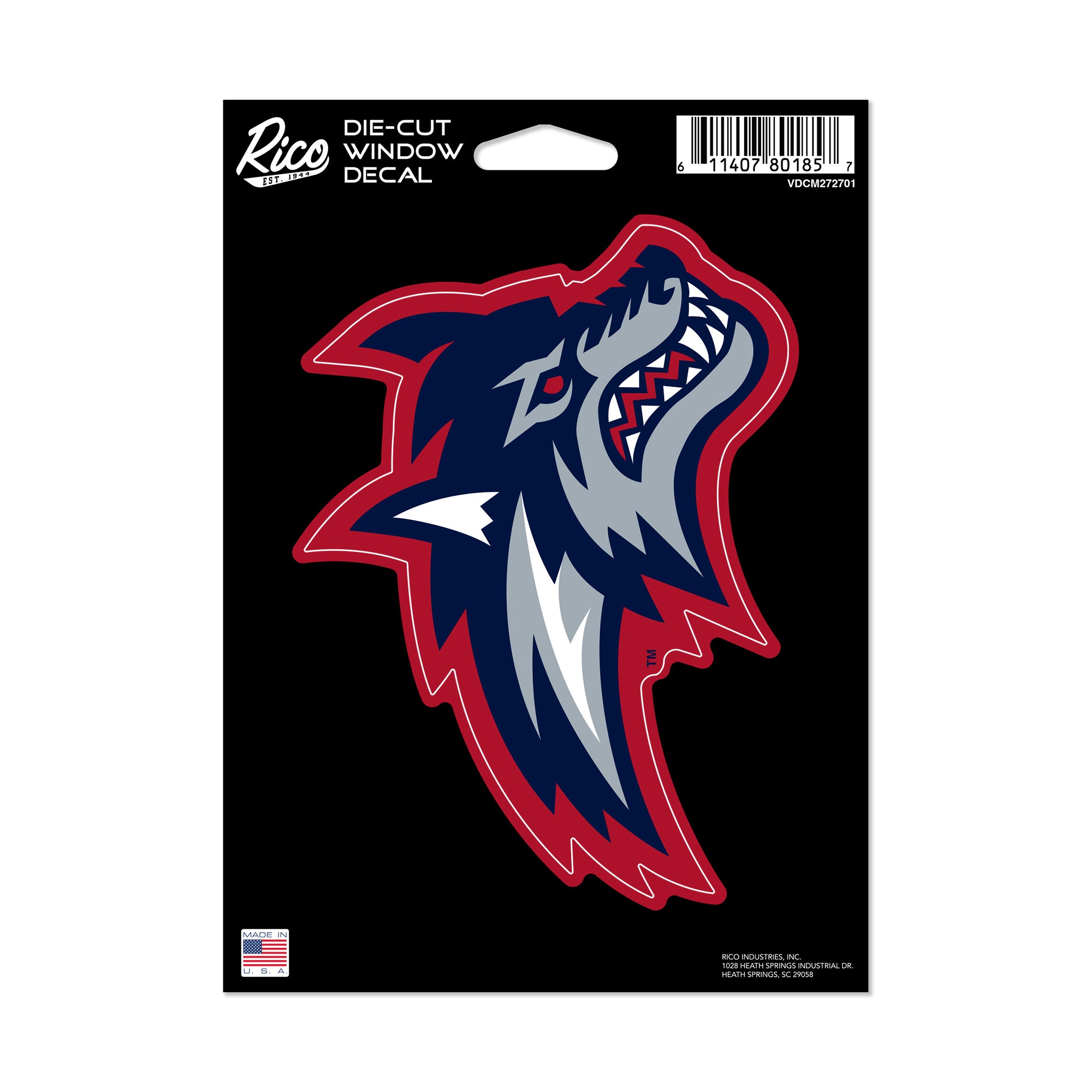Stony Brook Seawolves Medium Die Cut Decal