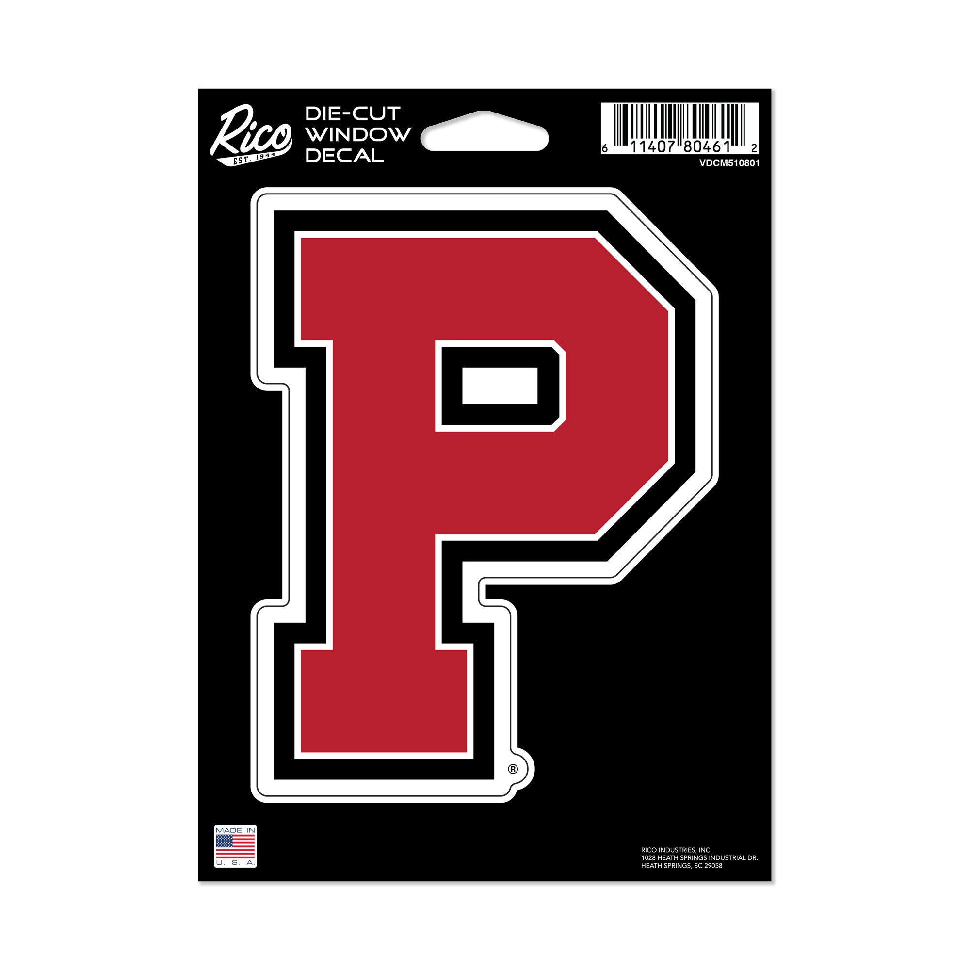 Pacific Boxers Medium Die Cut Decal