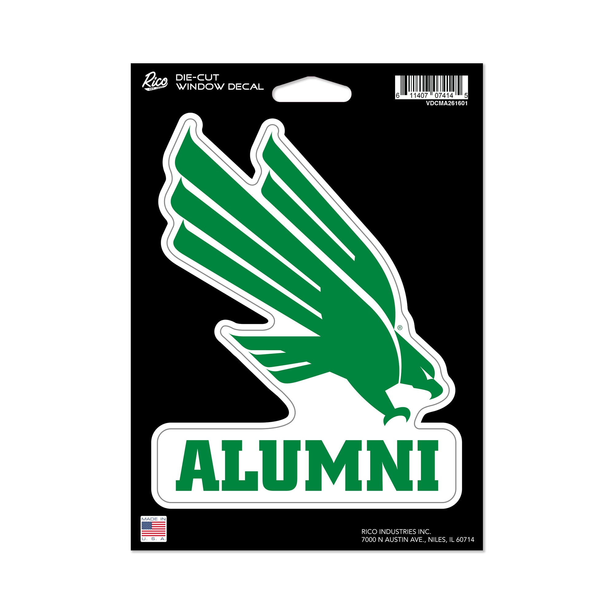 North Texas Alumni Medium Die Cut Decal