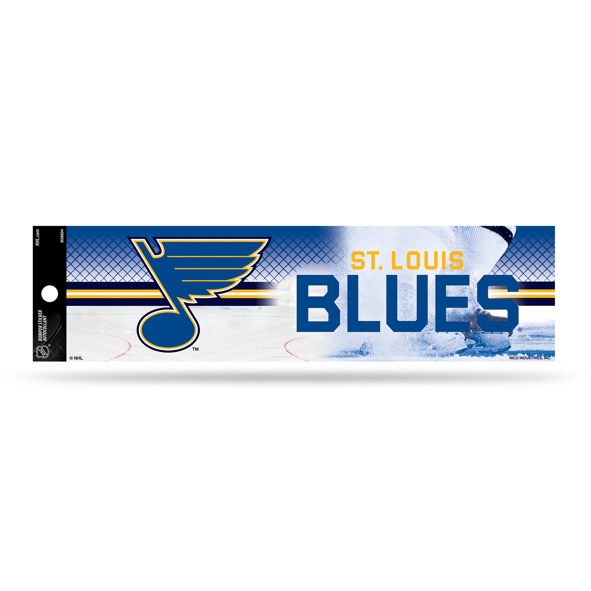 NHL St. Louis Blues 3" x 12" Car/Truck/Jeep Bumper Sticker By Rico Ind